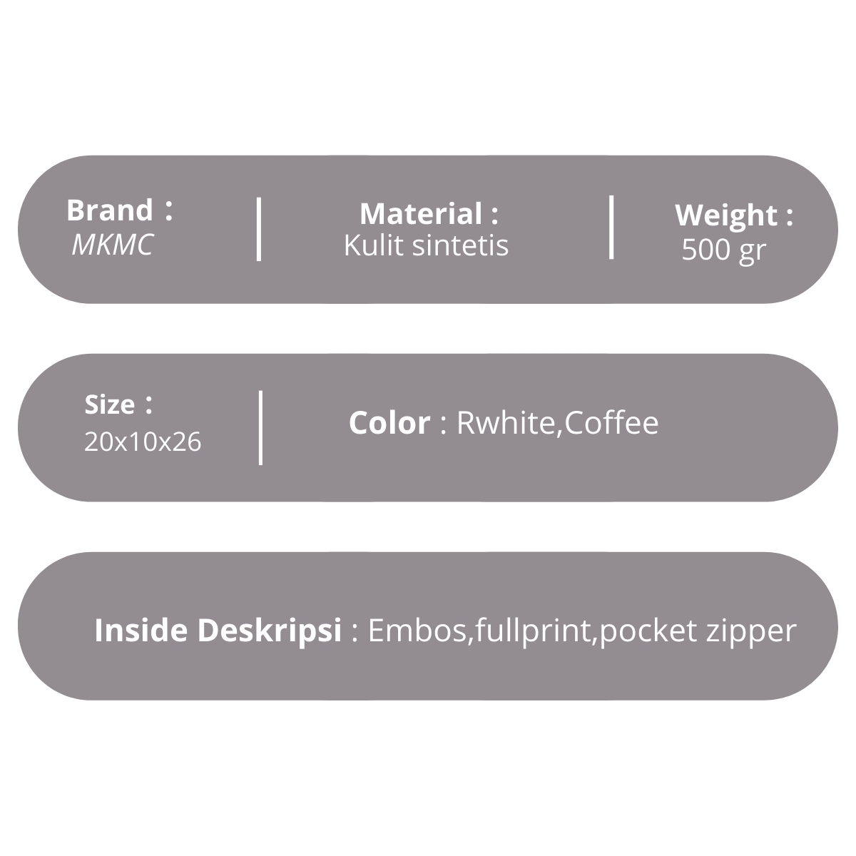 Jual MKMC Tas Ransel Wanita Import Medium Kuliah Backpack Sekolah ...