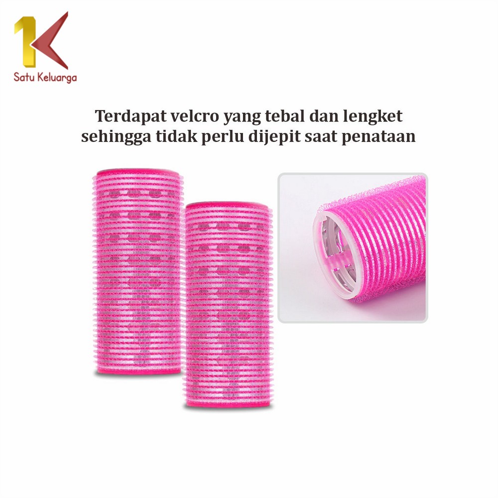 Jual Satu Keluarga Roll Rambut Besar Wanita With Aluminium C1029 Curly ...