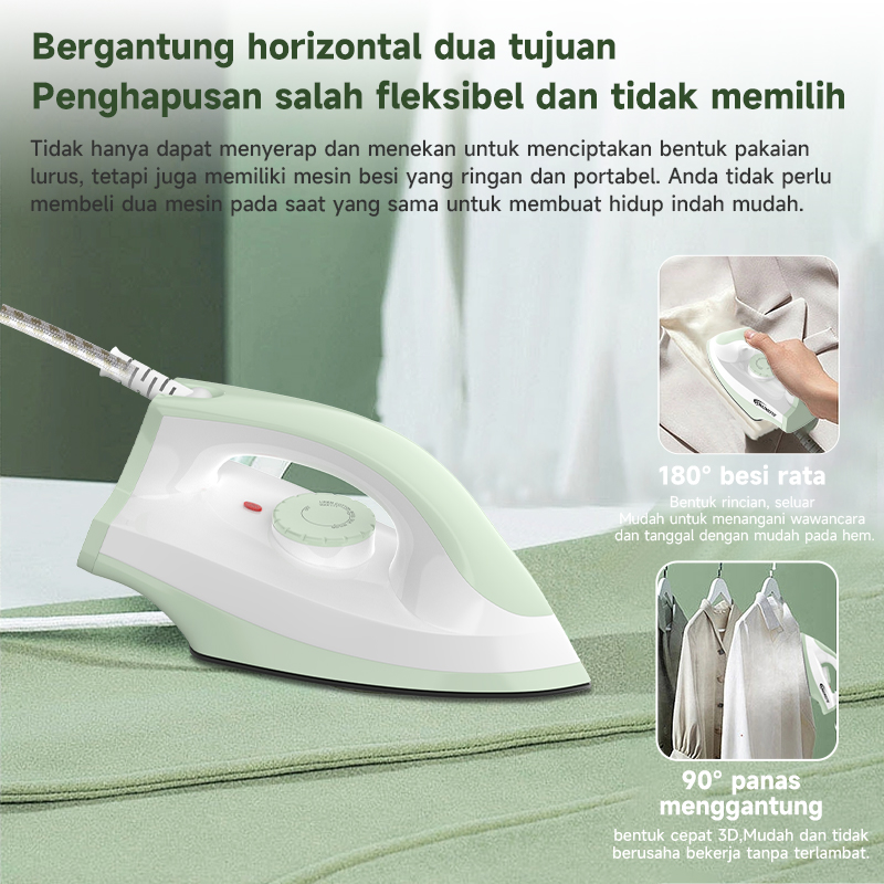 Jual MAIMEITE Setrika Tapak Non-Stick Ujung runcing dengan alur kancing ...