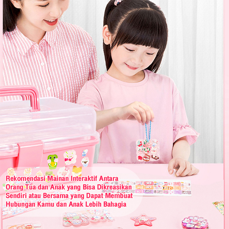 Jual Tatajoy Mewah DIY Guka Set DIY Gantungan Kunci DIY Keychain Guka ...