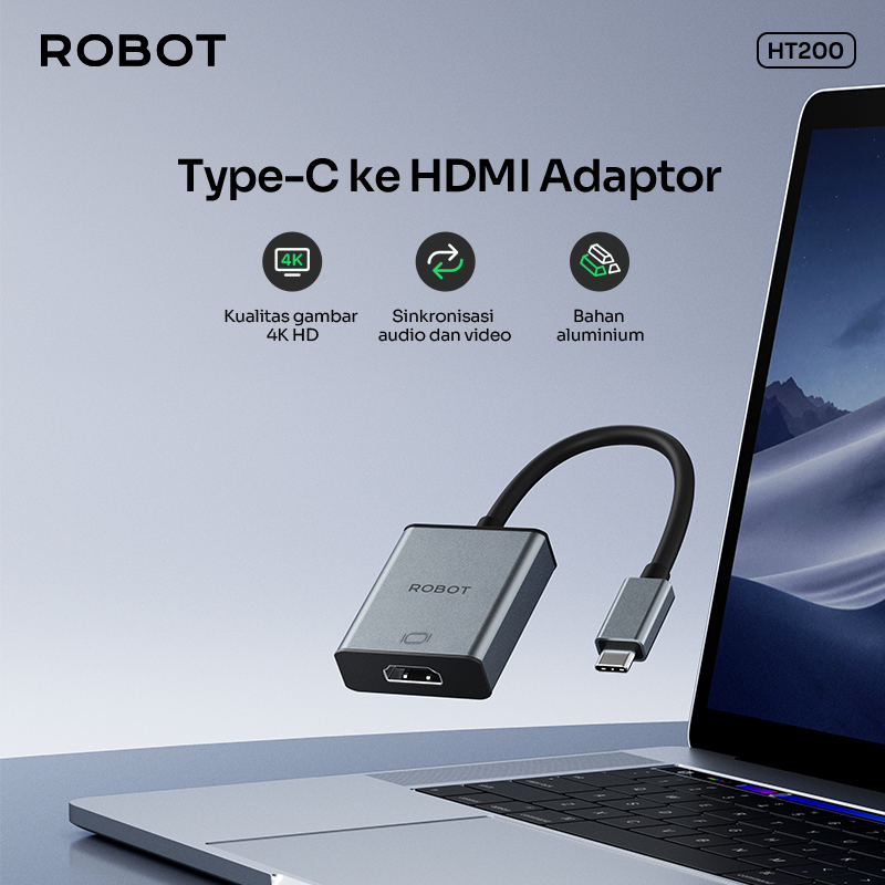 Jual ROBOT USB Adapter Hub / Adapter Sambungan Laptop Proyektor TV Tipe ...