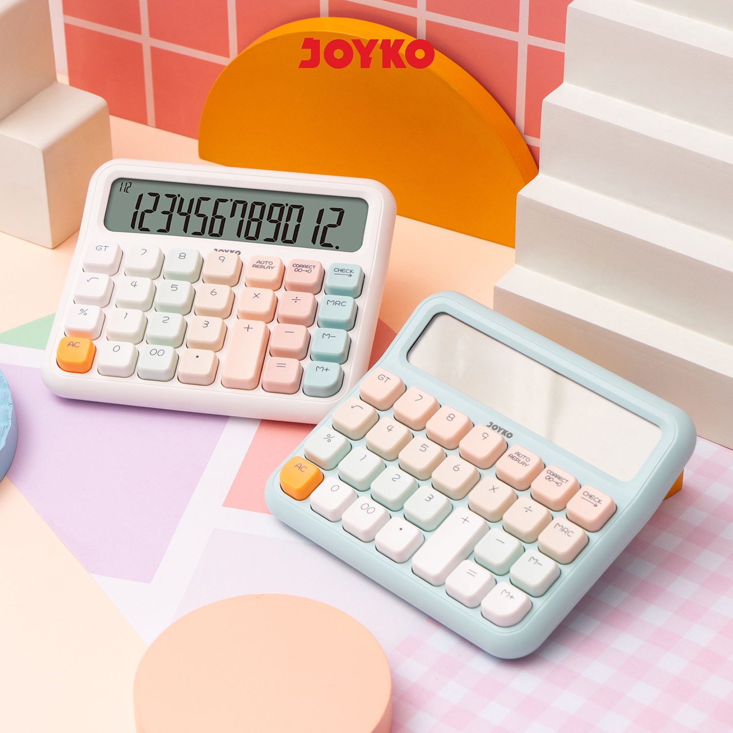 Jual Calculator Kalkulator Joyko CC-63ACO 12 Digits Check & Correct ...