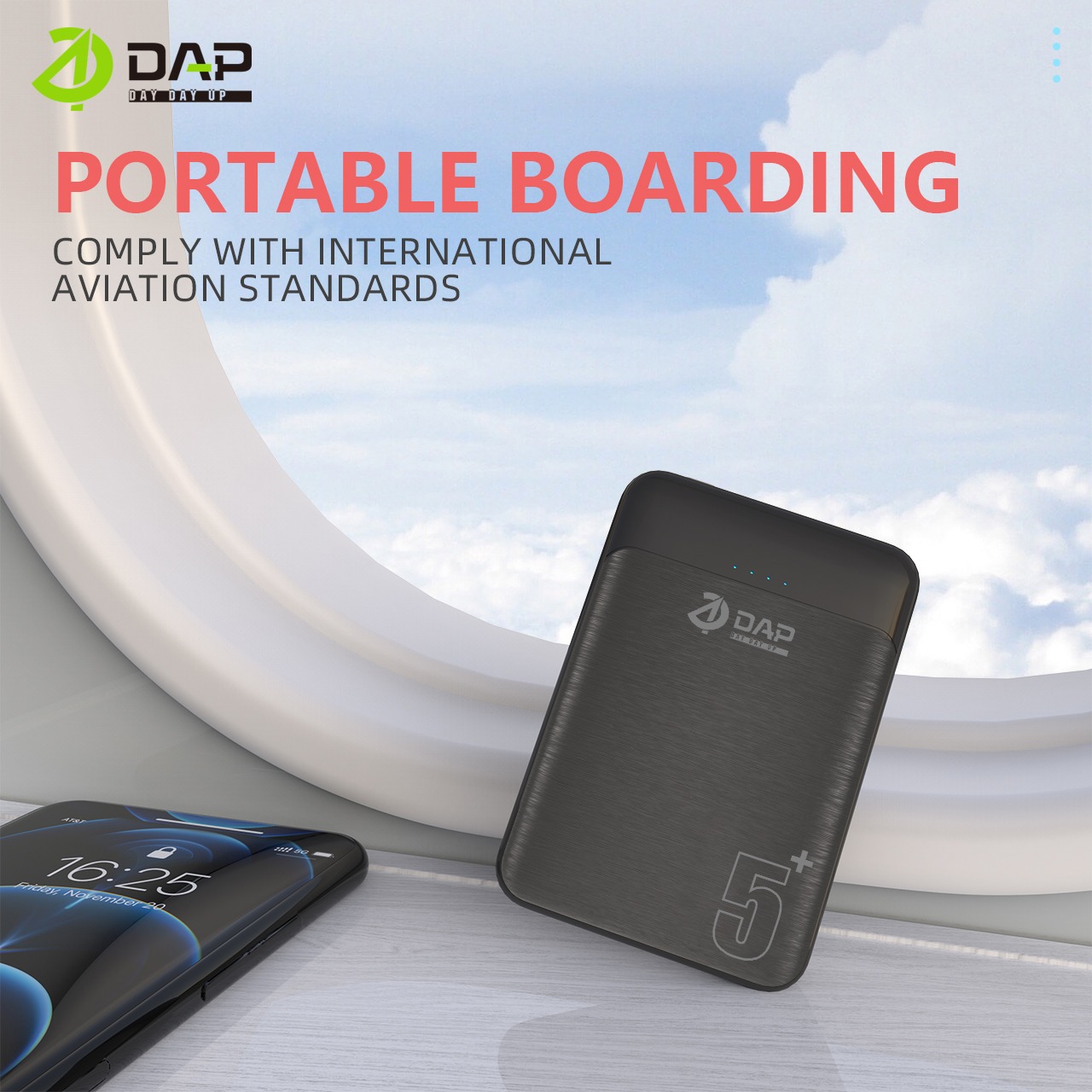 Jual DAP D-PB050 PowerBank 5.000 mah 2.4A Dual Input Port Type C ...
