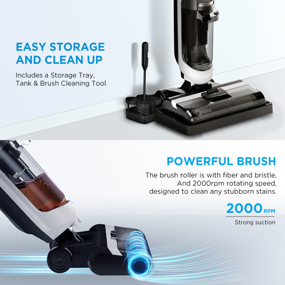 Jual Midea Vacuum Stick Cordless MWD-X6/X8/X10/GX5Pro | Wet & Dry Floor ...