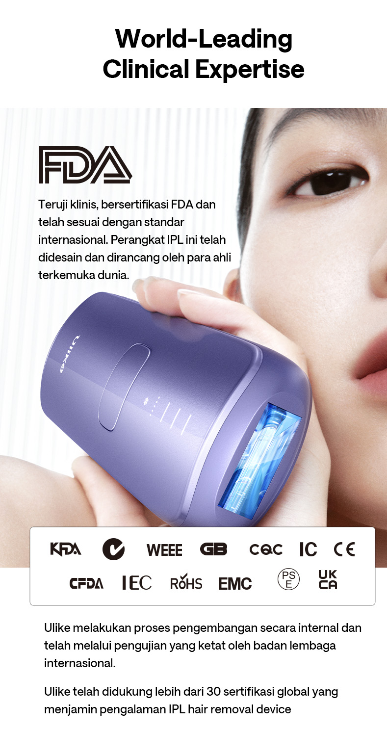Jual Ulike Air 3 Purple Ice Cooling IPL Hair Removal Device / Alat ...