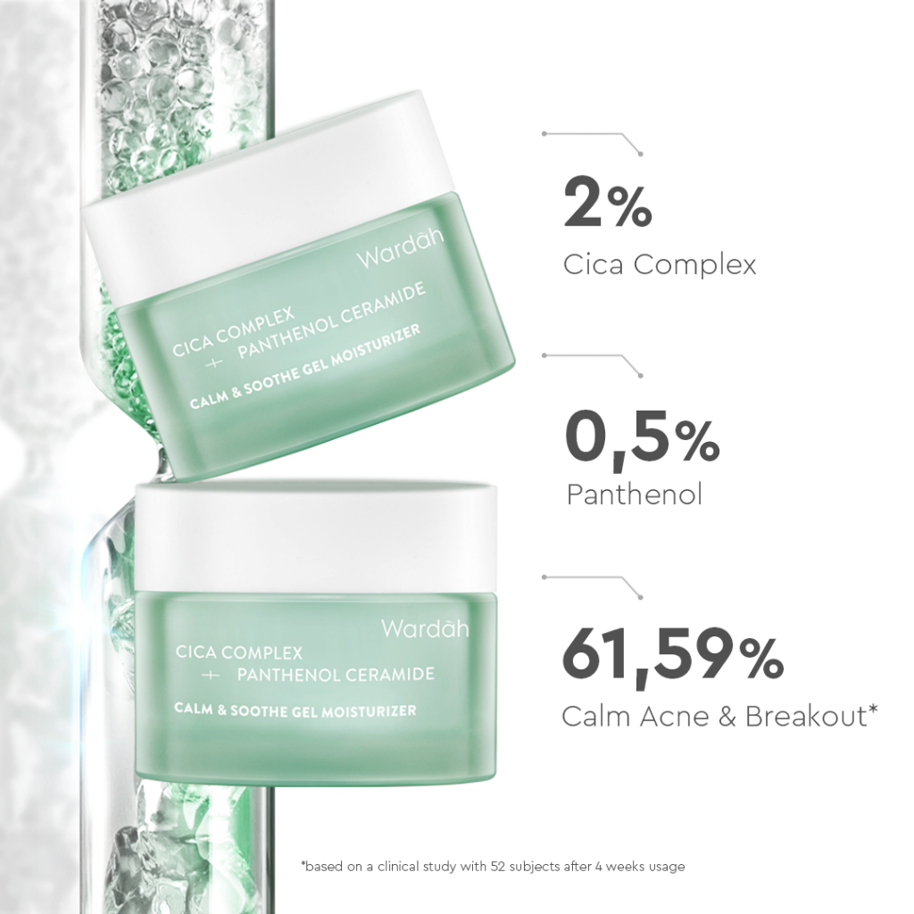 Jual Wardah Calm and Soothe Gel Moisturizer 30gr/Pelembab Wajah ...