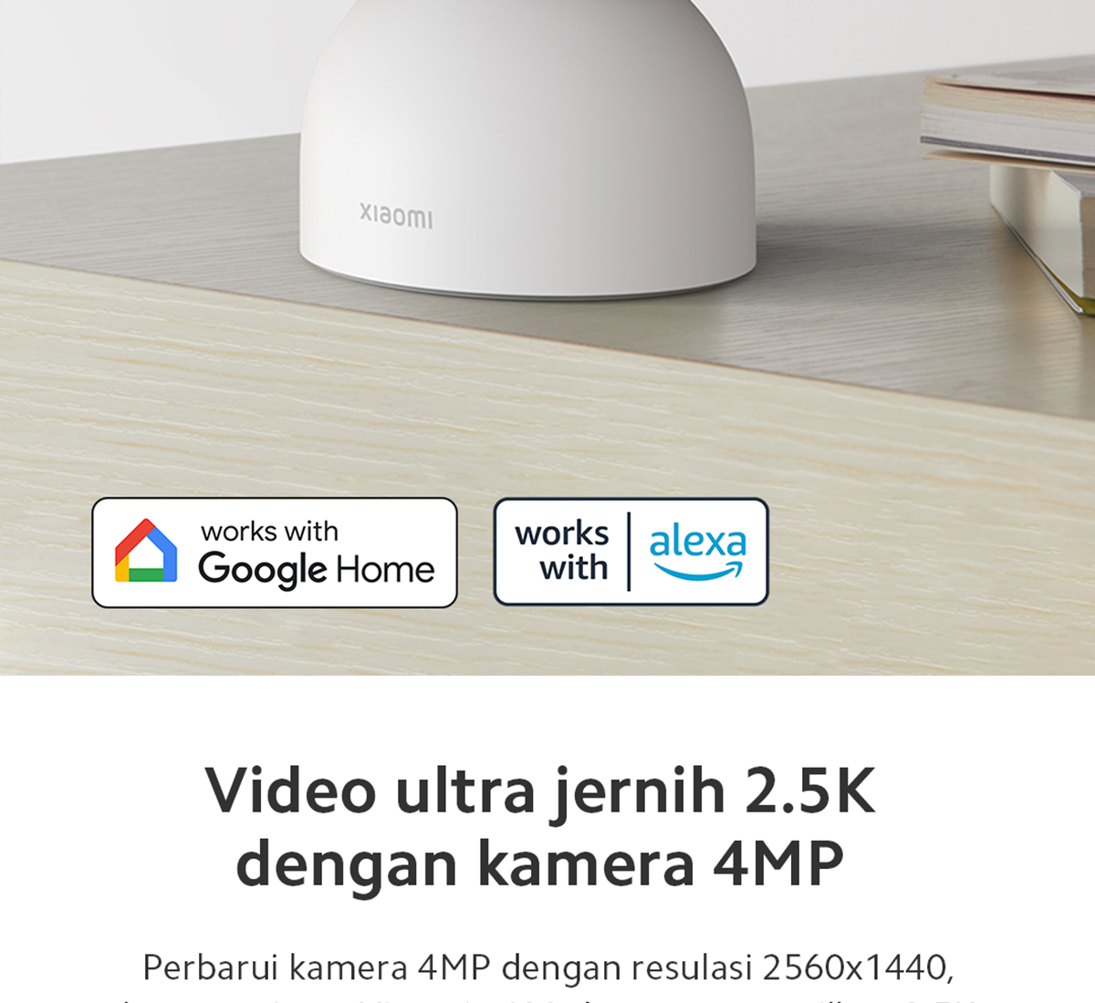 Jual Xiaomi Smart Camera C400 | CCTV Indoor | 4MP | Rotasi 360 ...