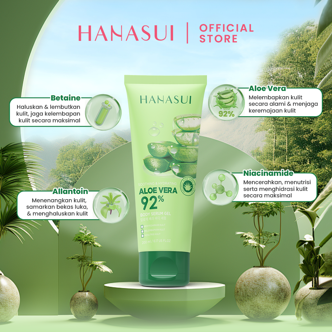 Jual Hanasui Body Serum Gel - Serum Badan Dengan Niacinamide ...