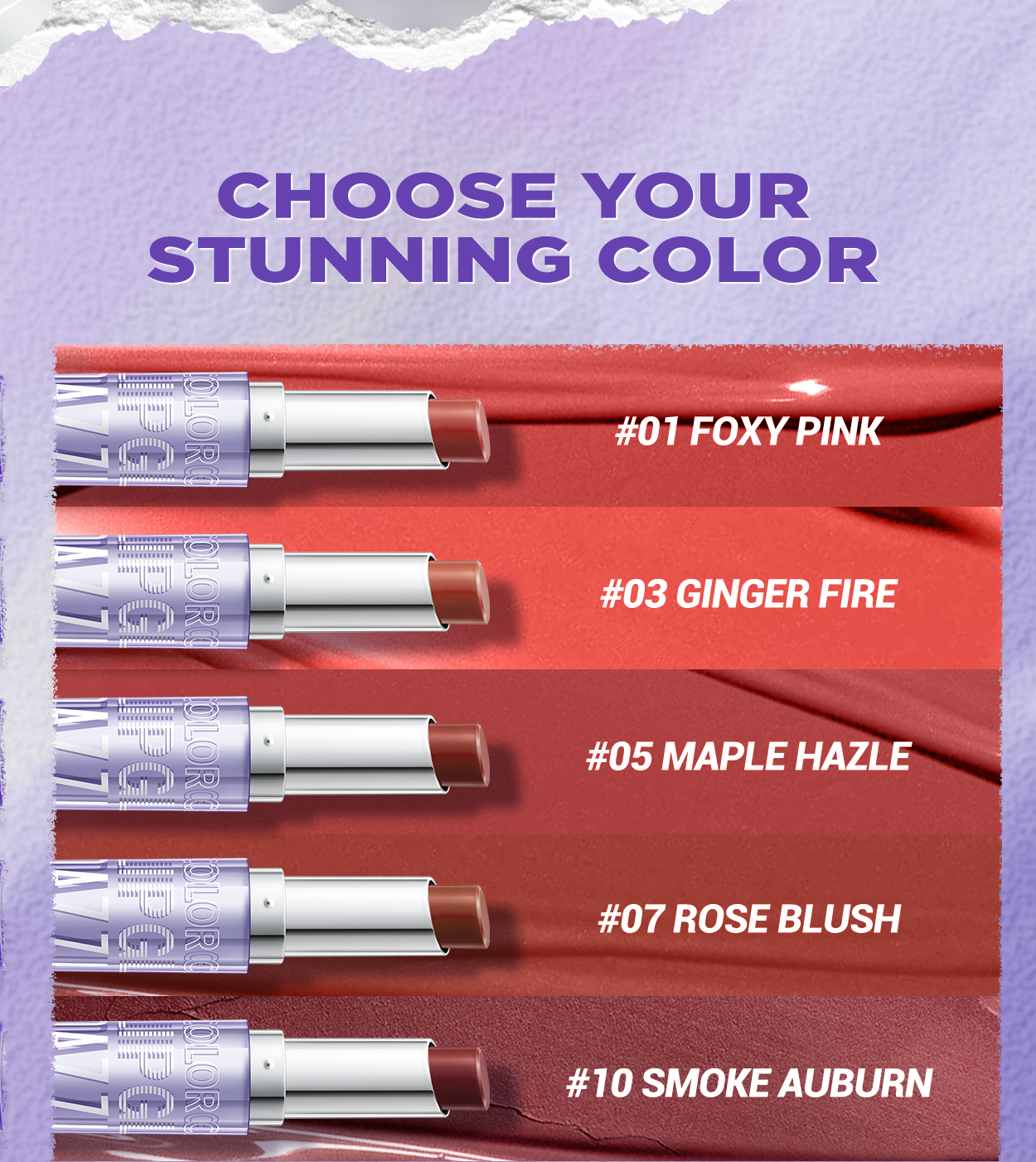 Jual [1PC] DAZZLE ME Color Chrome Lip Glaze Lipstick Balm untuk ...