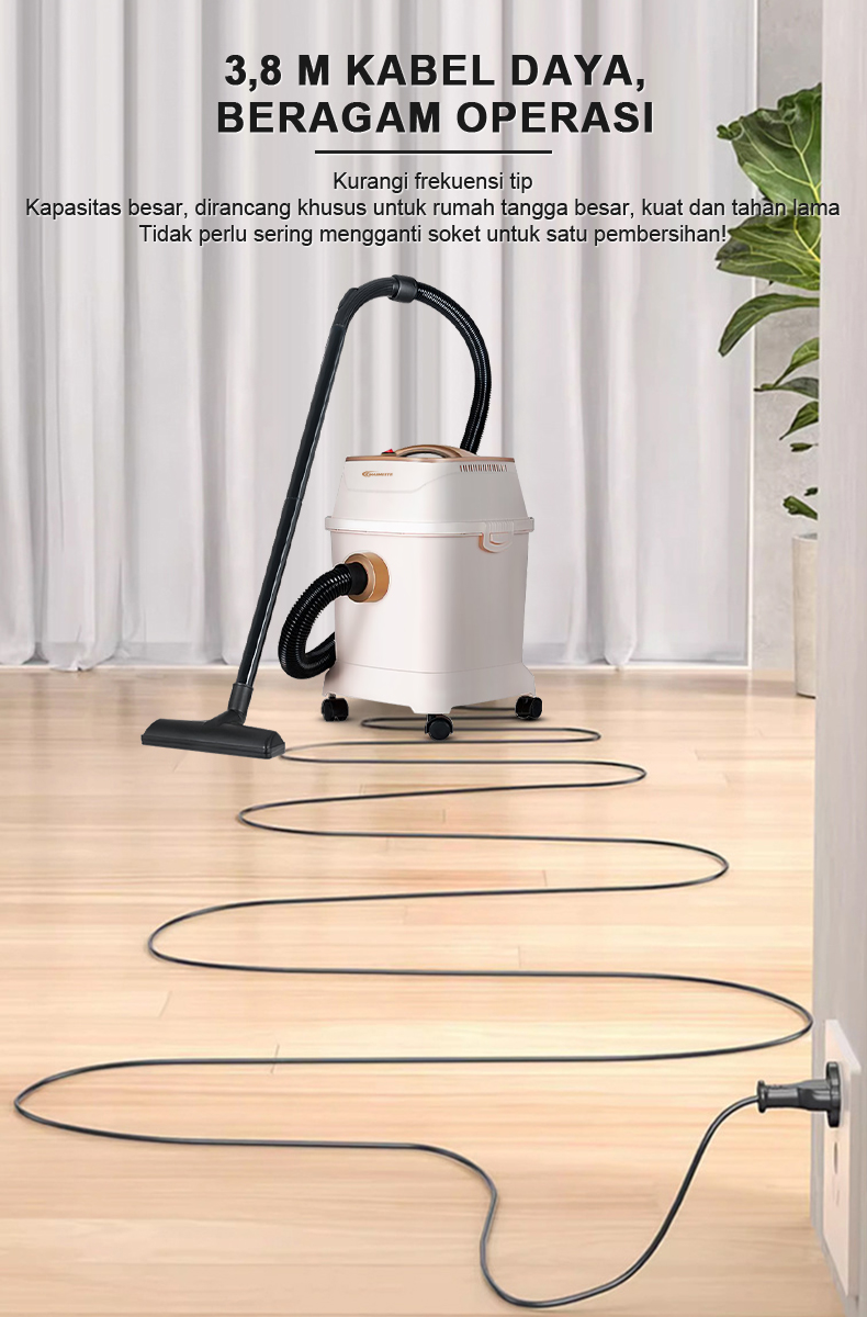 Jual MAIMEITE Vacuum Cleaner 16L 3in1 Vakum/Air Hisap/Blower Sedot Debu ...