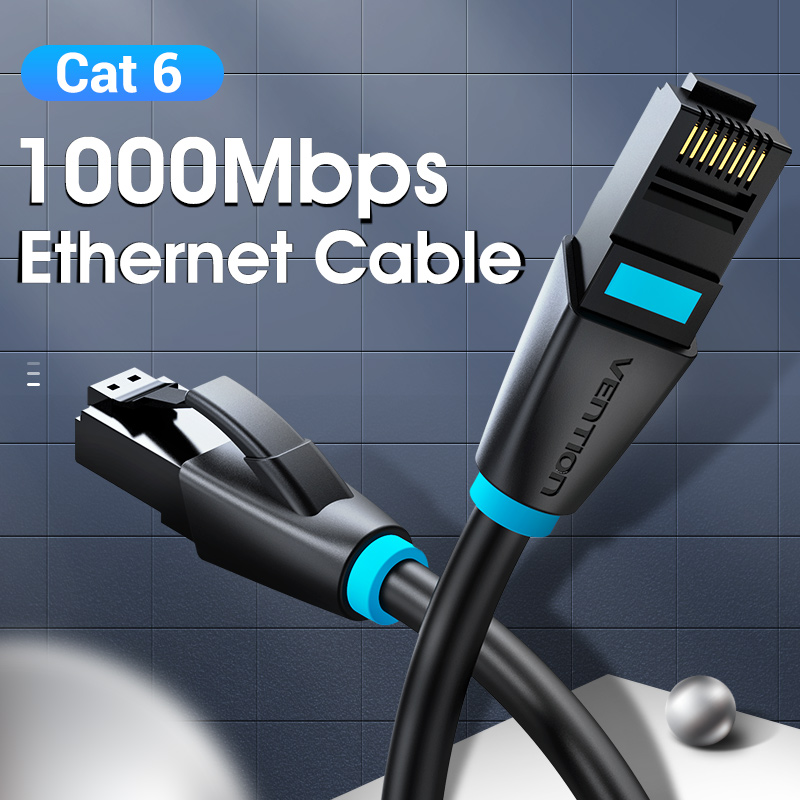 Jual Vention Kabel Lan Ethernet RJ45 Cat6 Cat 6 Gigabit UTP 1Gbps IBE ...