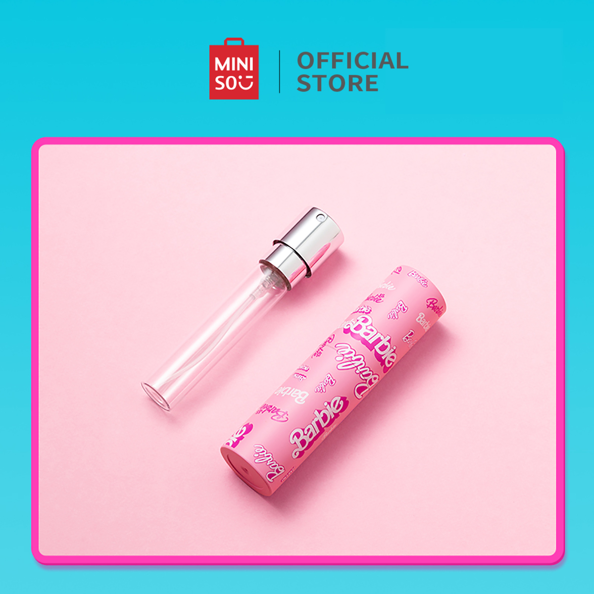 Jual Miniso x Barbie Shining Collection Perfume Atomizer Alat Pengabut ...