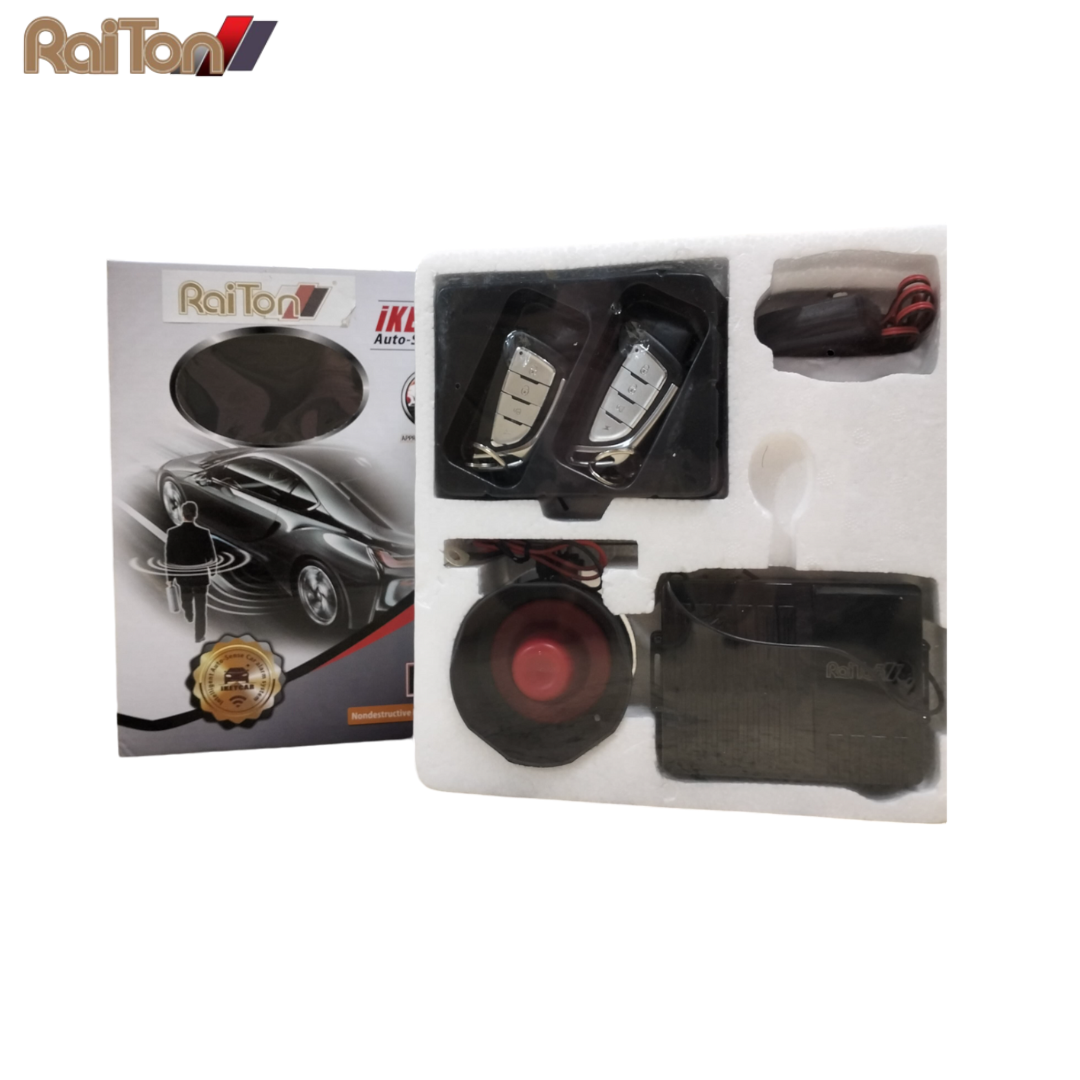 Jual Raiton Alarm Auto Lock System Smart Key Mobil Universal Tipe IK-7 ...