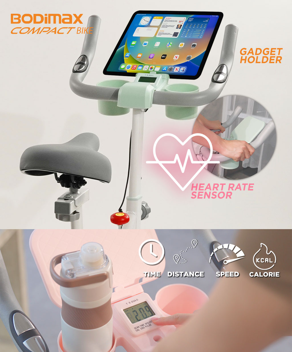 Jual BODIMAX COMPACT BIKE / SEPEDA STATIS / SPINNING BIKE / ALAT GYM / FITNESS | Shopee Indonesia