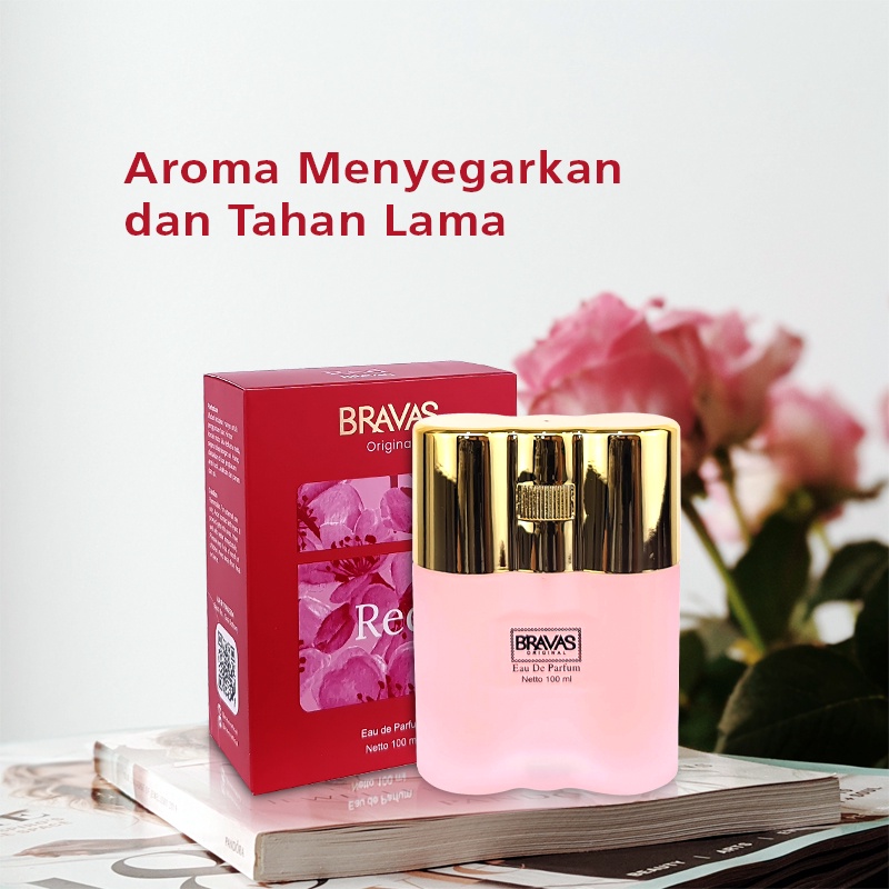 Jual BRAVAS Parfum Wanita ORIGINAL 100 ML Eau De Parfum HALAL Perfume ...