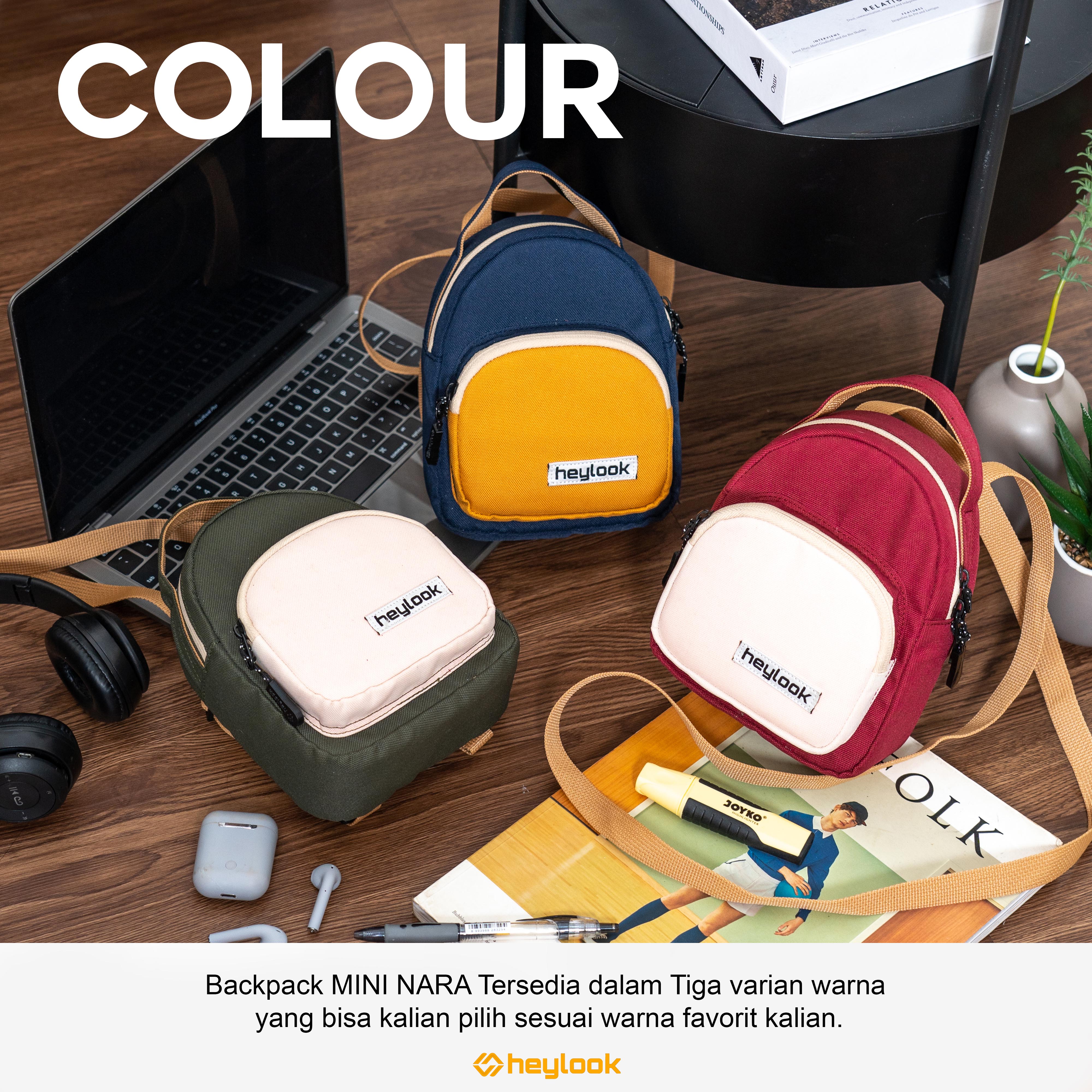 Jual HEYLOOK Official - Tas Ransel MINI NARA Wanita Tas Backpack ...
