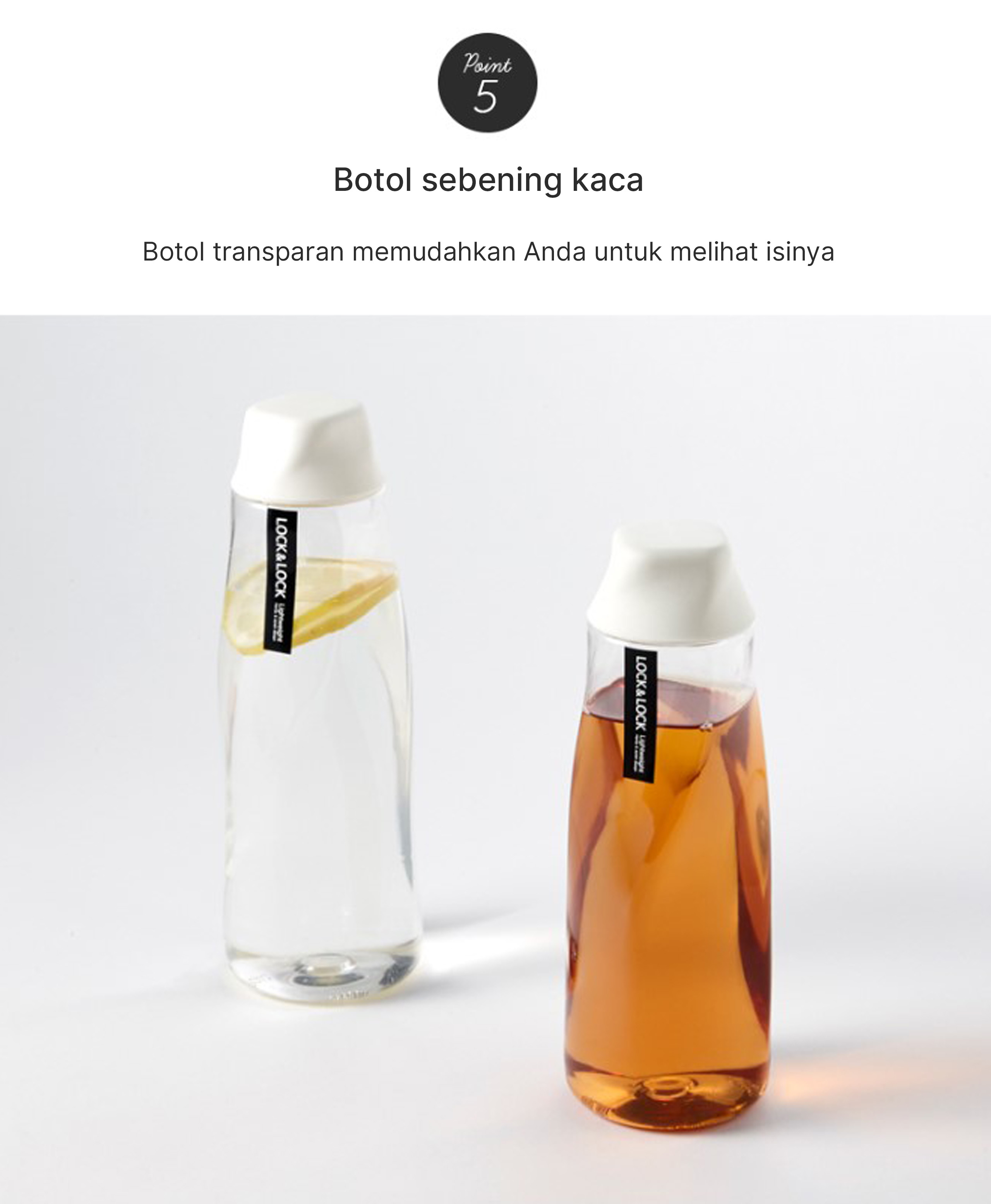 Jual LocknLock Iceberg Botol Minum 560ml - HAP558 | Shopee Indonesia