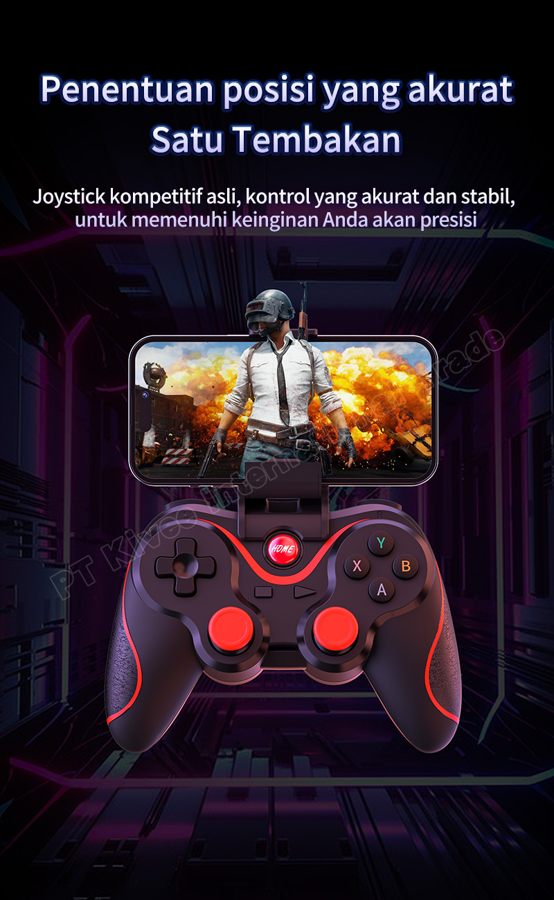 Jual YLV Gamepad X3 Bluetooth Gaming Joystick Wireless PC Controller for Switch PS4 PS3 Android ...