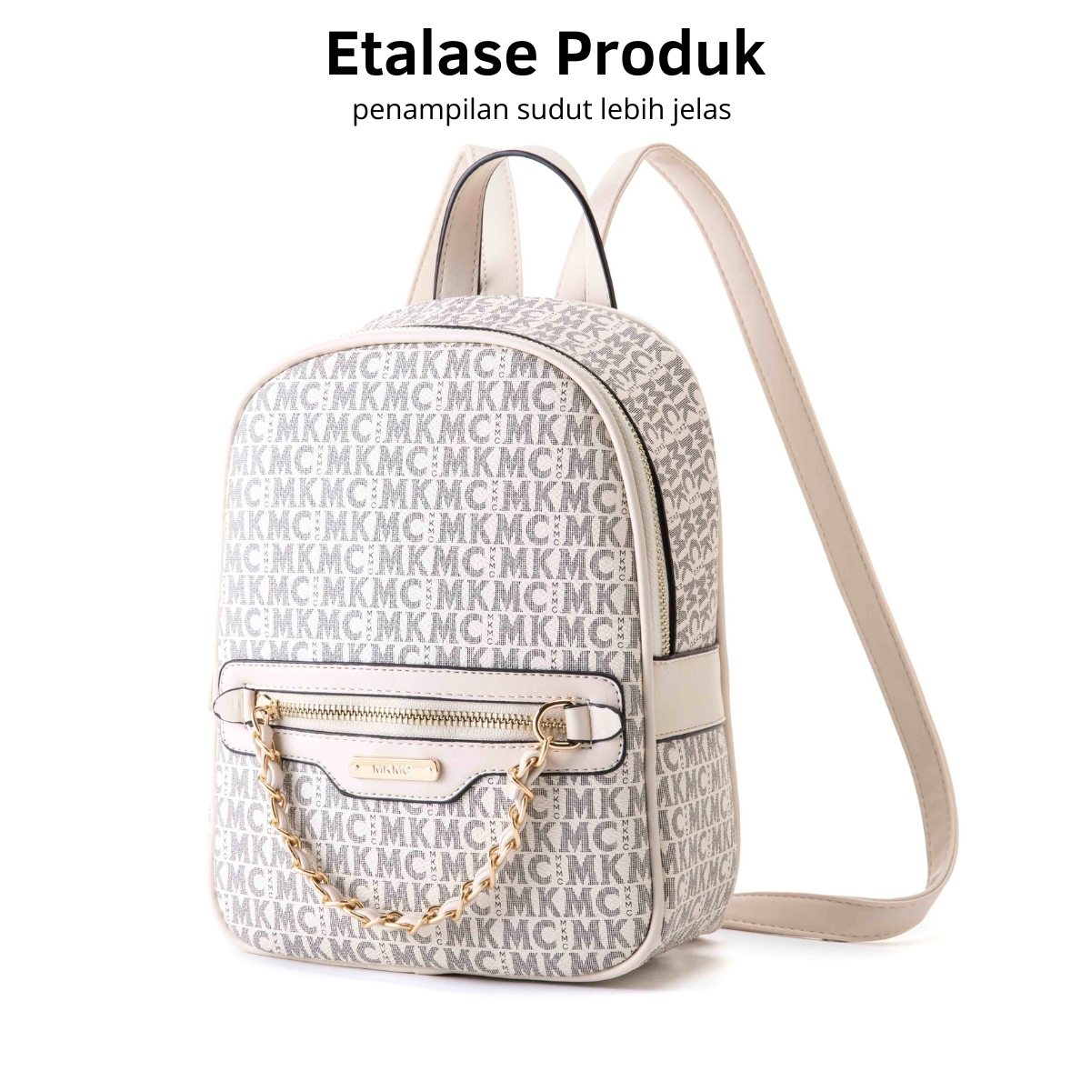 Jual MKMC Tas Ransel Wanita Import Medium Kuliah Backpack Sekolah ...