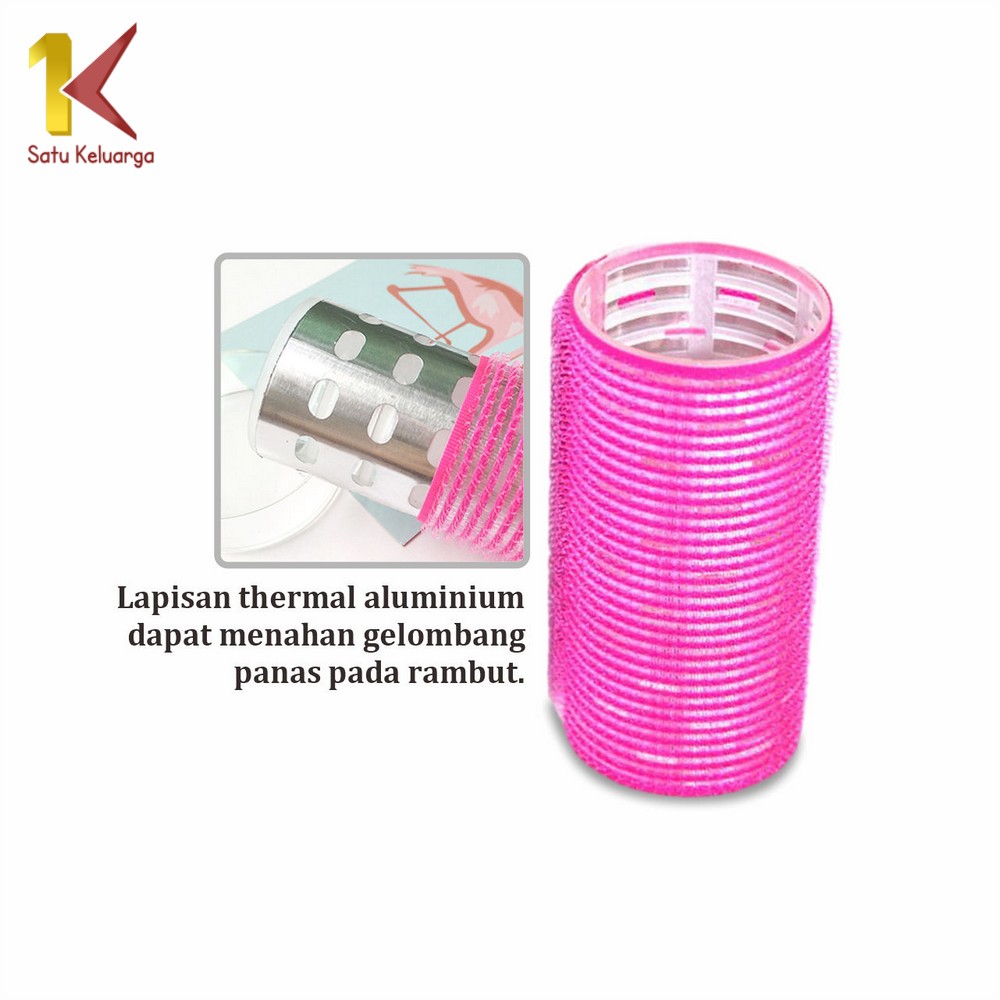 Jual Satu Keluarga Roll Rambut Besar Wanita With Aluminium C1029 Curly ...