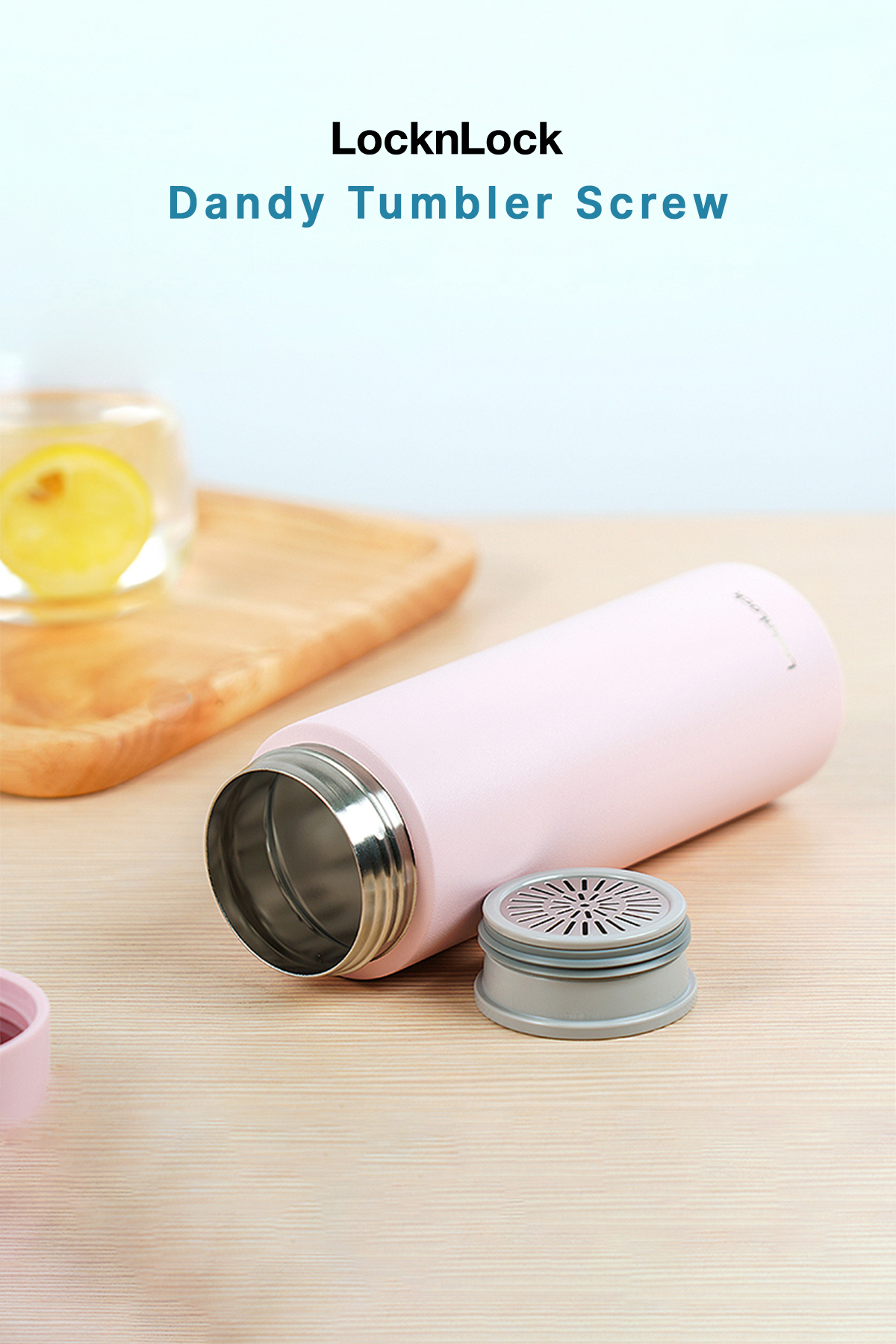 Jual LocknLock Dandy Tumbler Screw 500ml - LHC4281 | Shopee Indonesia