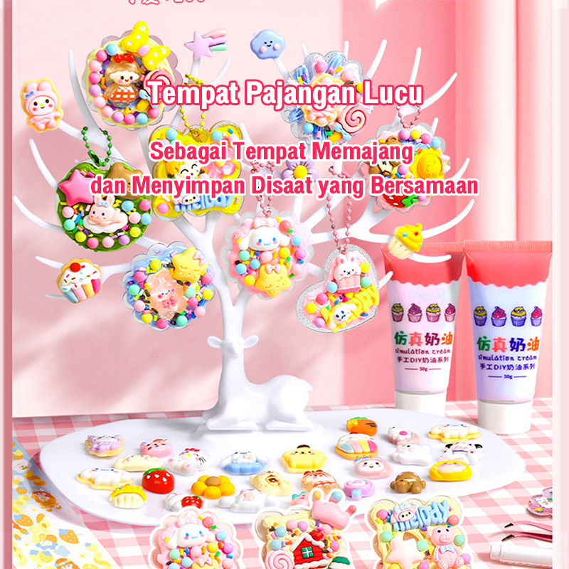 Jual Tatajoy Mewah DIY Guka Set DIY Gantungan Kunci DIY Keychain Guka ...