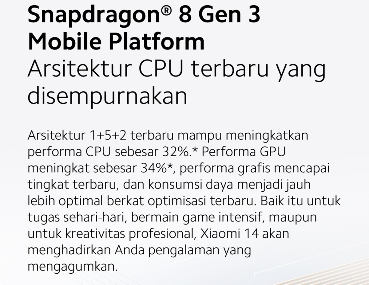 Jual Xiaomi 14 (12/256GB) | Snapdragon® 8 Gen 3 | Leica 75mm | Light ...