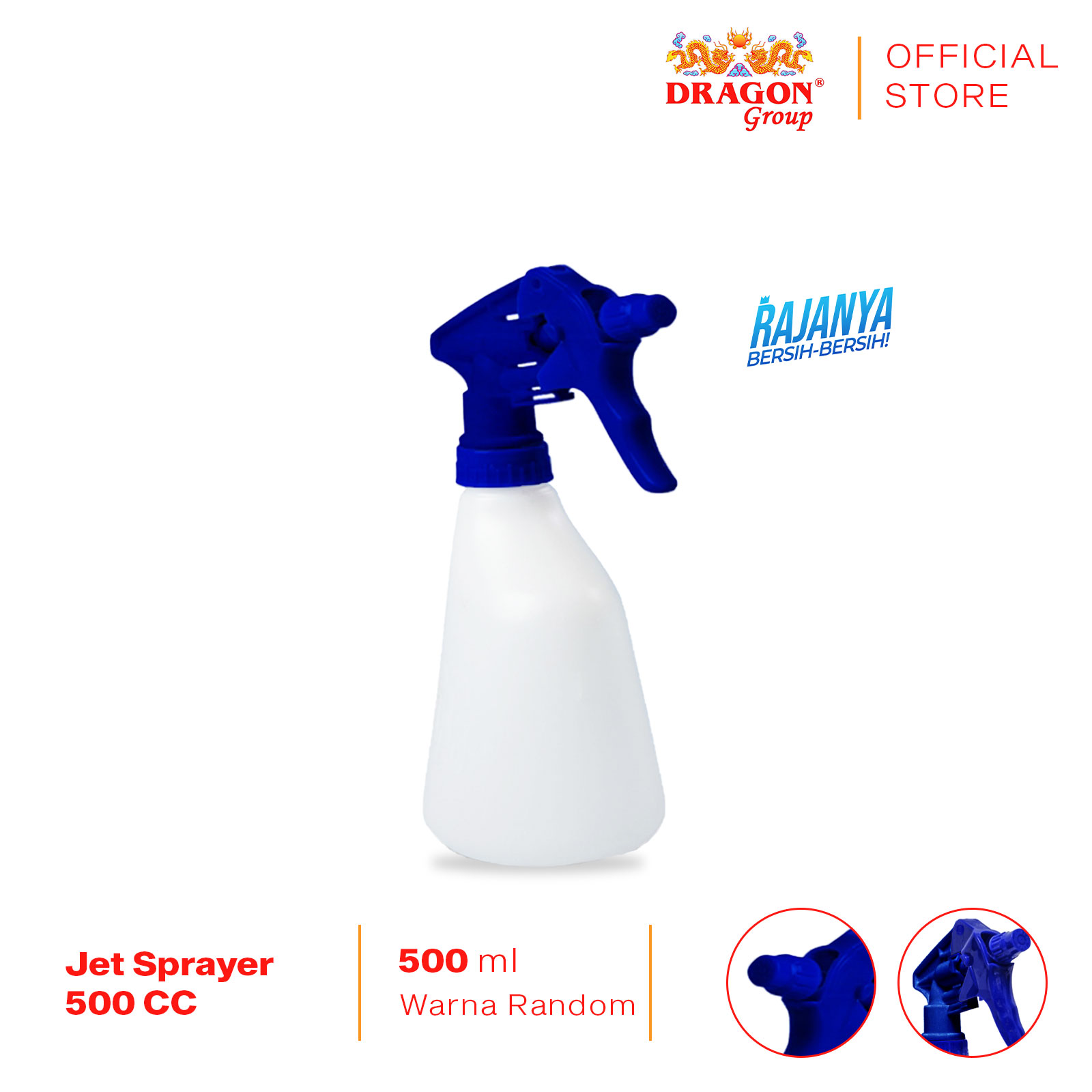 Jual DRAGON Botol Jet Sprayer 500 ml Alat Semprotan Spray Bottle ...