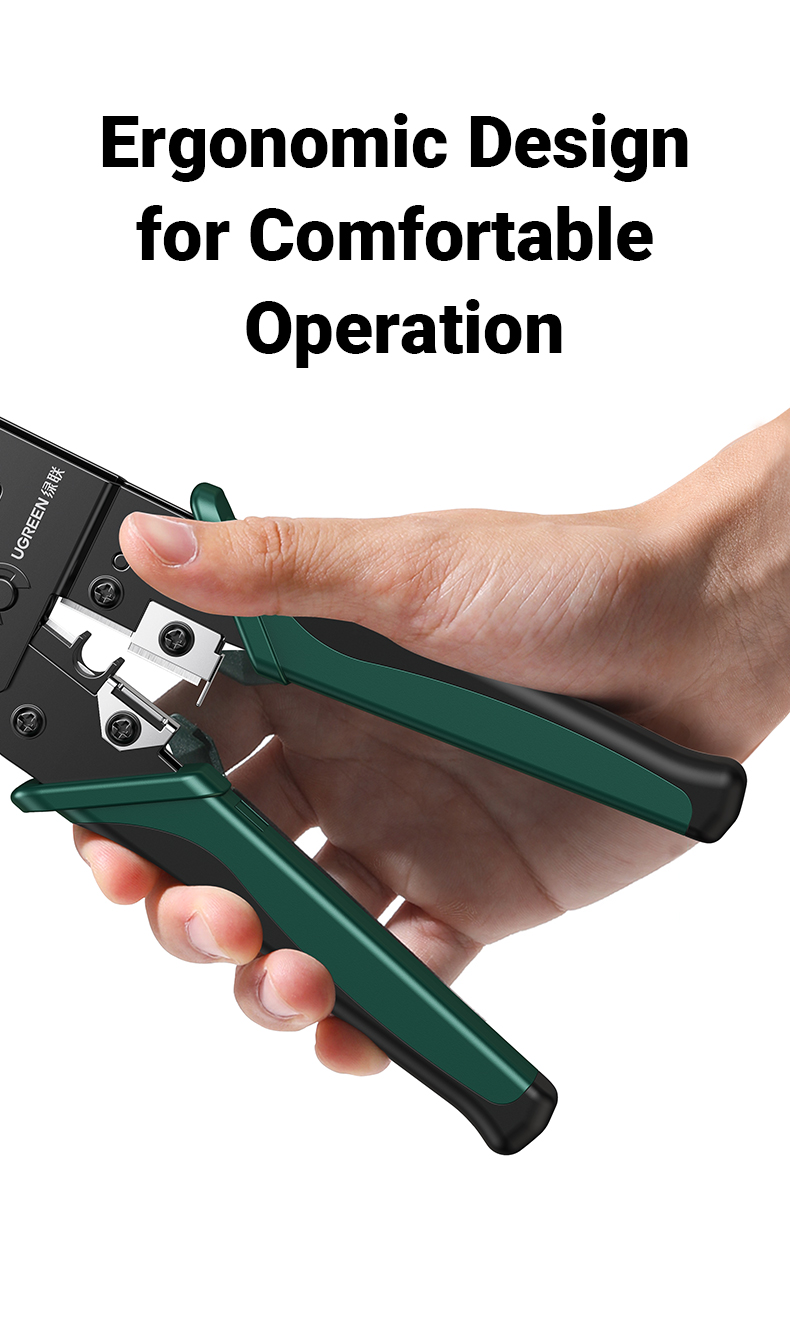 Jual UGREEN Tang Crimping Tool RJ45 RJ11 Lan Network Cable 6P 8P ,Alat ...