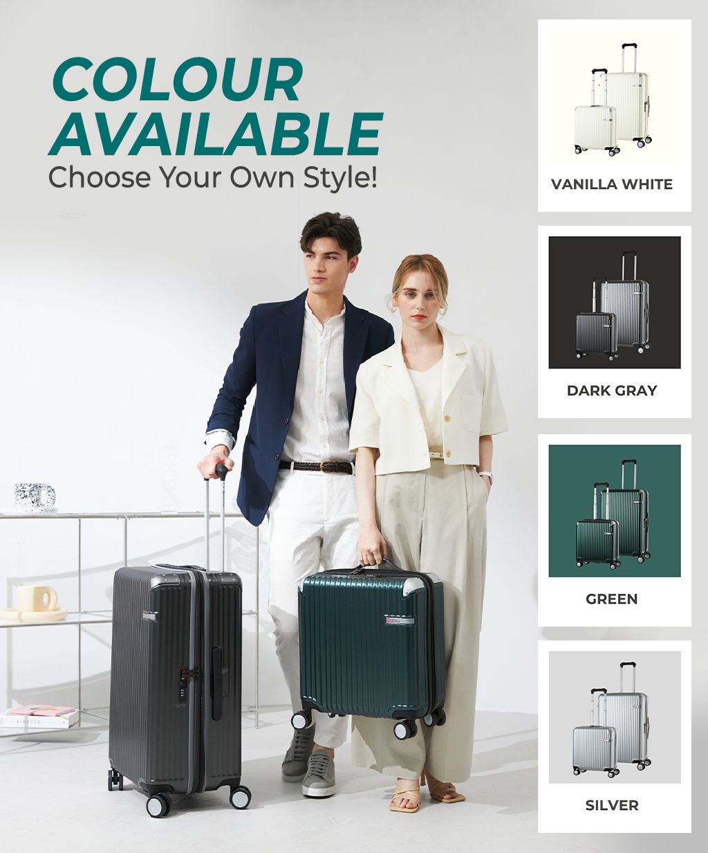 Jual Swiss Military Solio Koper set Bundling / Satuan - Bagasi 26 inch ...