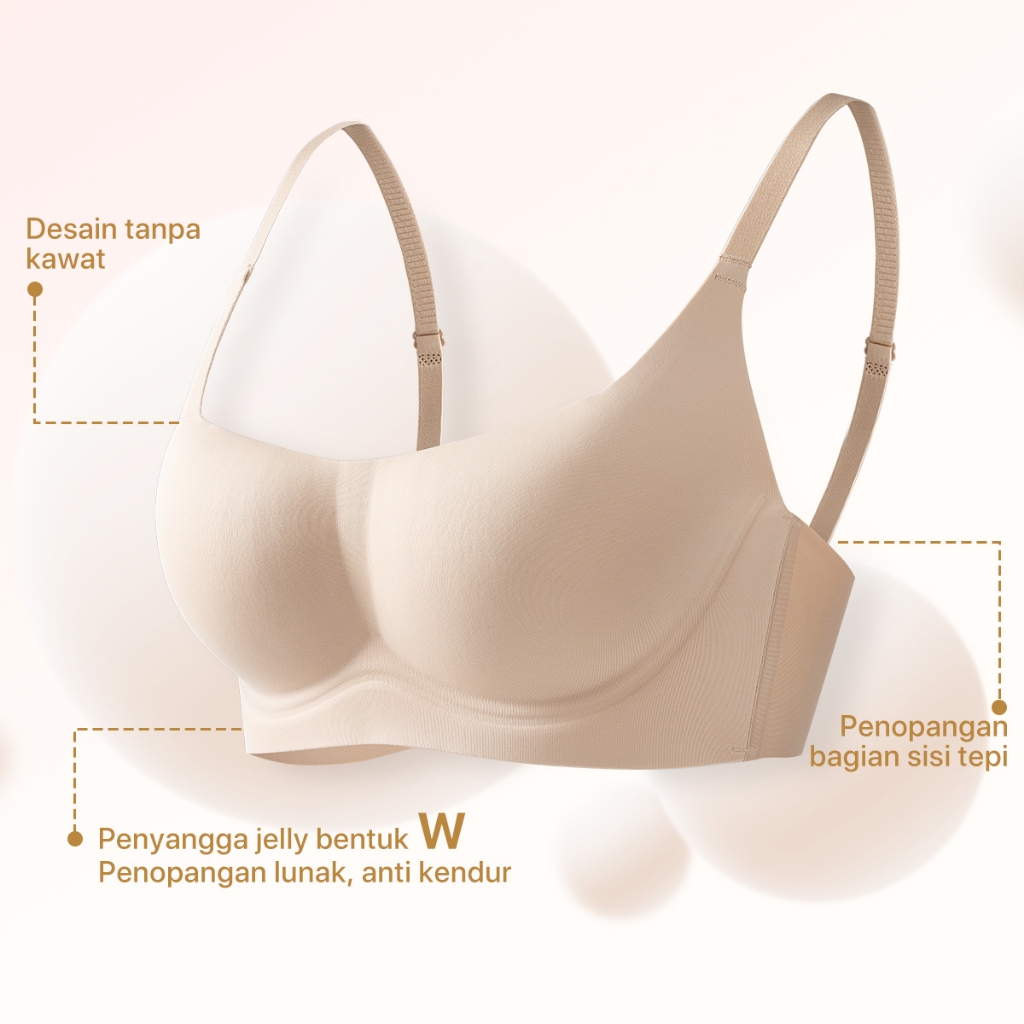 Jual GRENEY - Gbras - Bra (2pcs) Cup Candy bra wanita one piece tanpa ...
