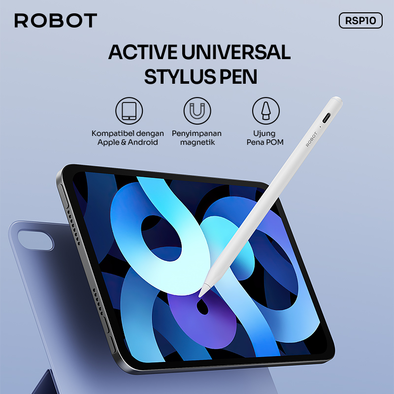 Jual ROBOT RSP10 Stylus Pen Universal Pulpen Layar Sentuh Active ...