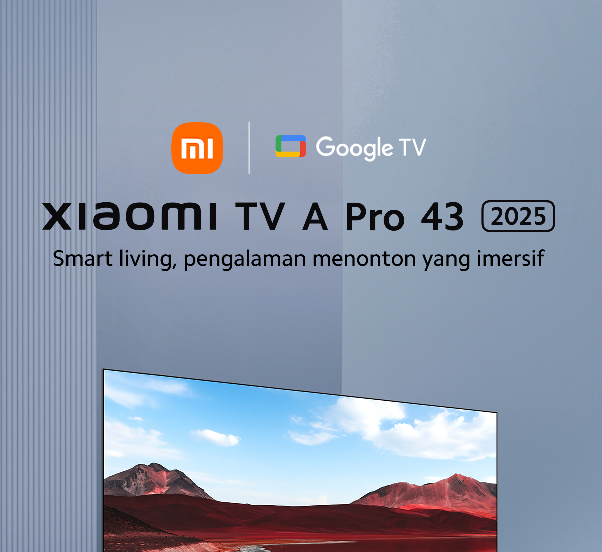 Jual Xiaomi Google TV A Pro 43 2025 | Layar QLED 4K UHD | Dolby DTS Audio | Smart WIFI Youtube ...