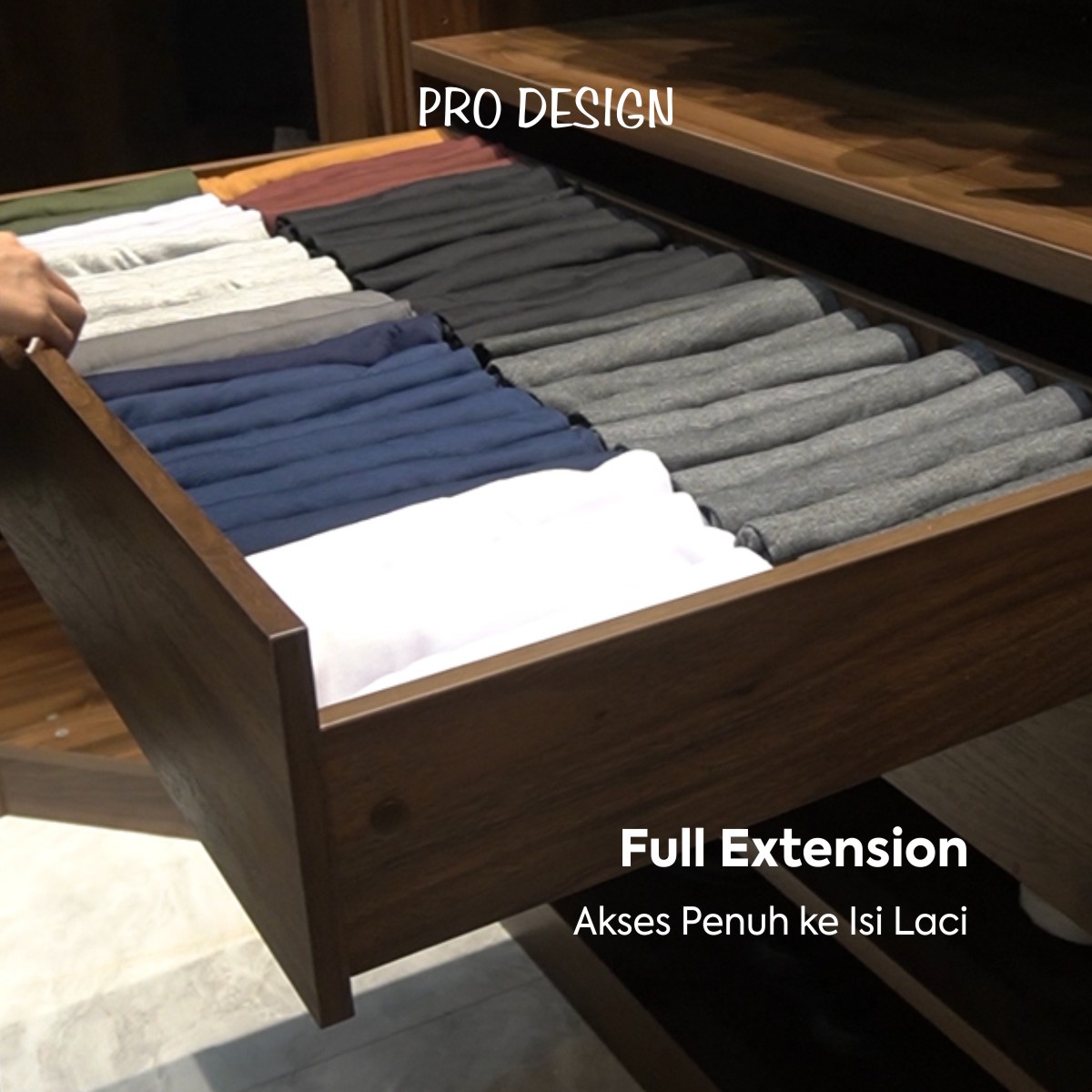 Jual Pro Design Abacus Lemari Modular / Lemari Custom Part 2 (Rak ...