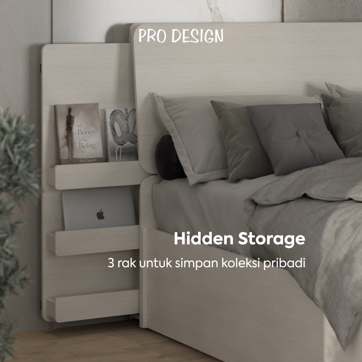 Jual Pro Design Seville BD160 Dipan / Tempat Tidur Dengan Laci | Shopee ...