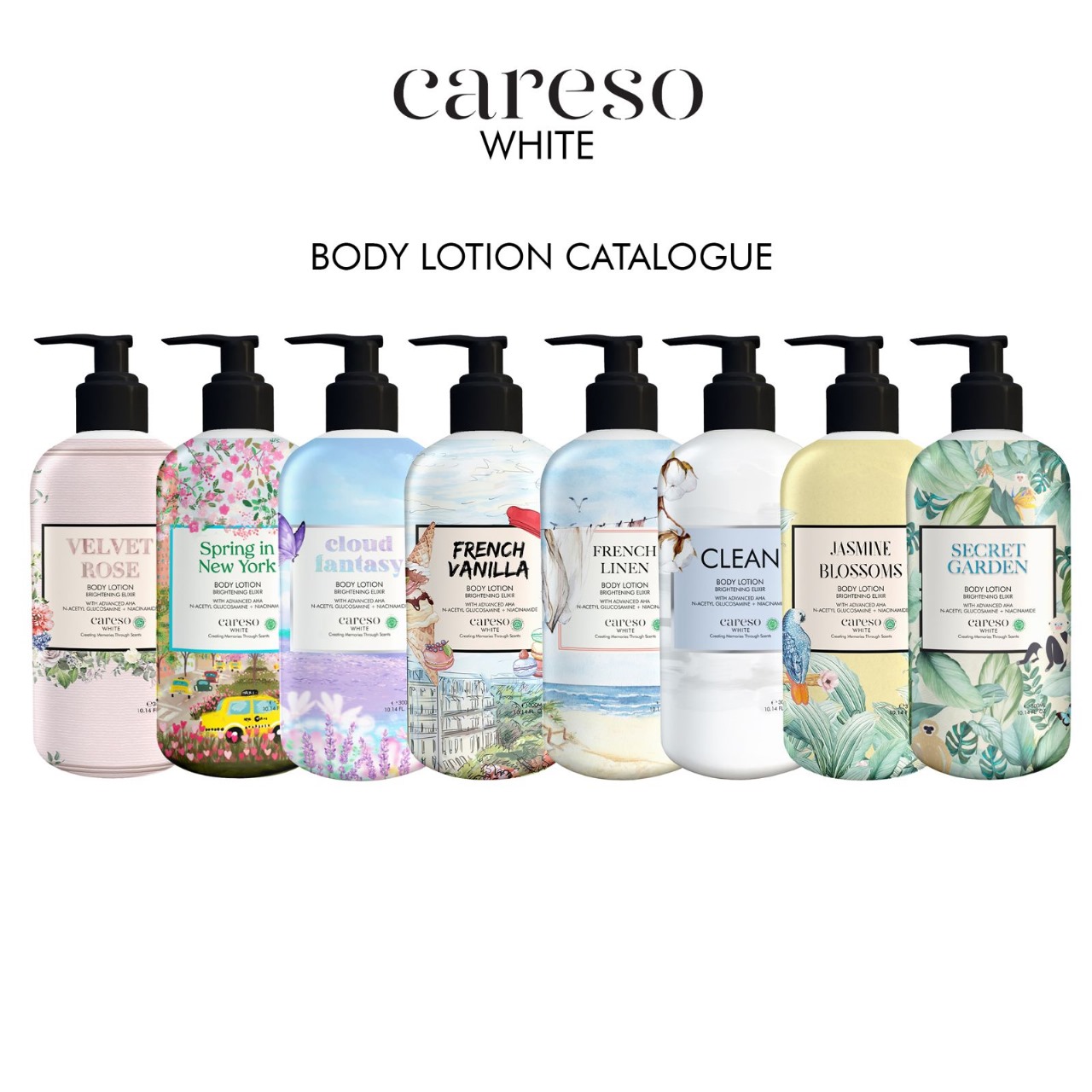Jual Careso Twin Pack Body Lotion - Mix & Match Your Favorite Varian ...