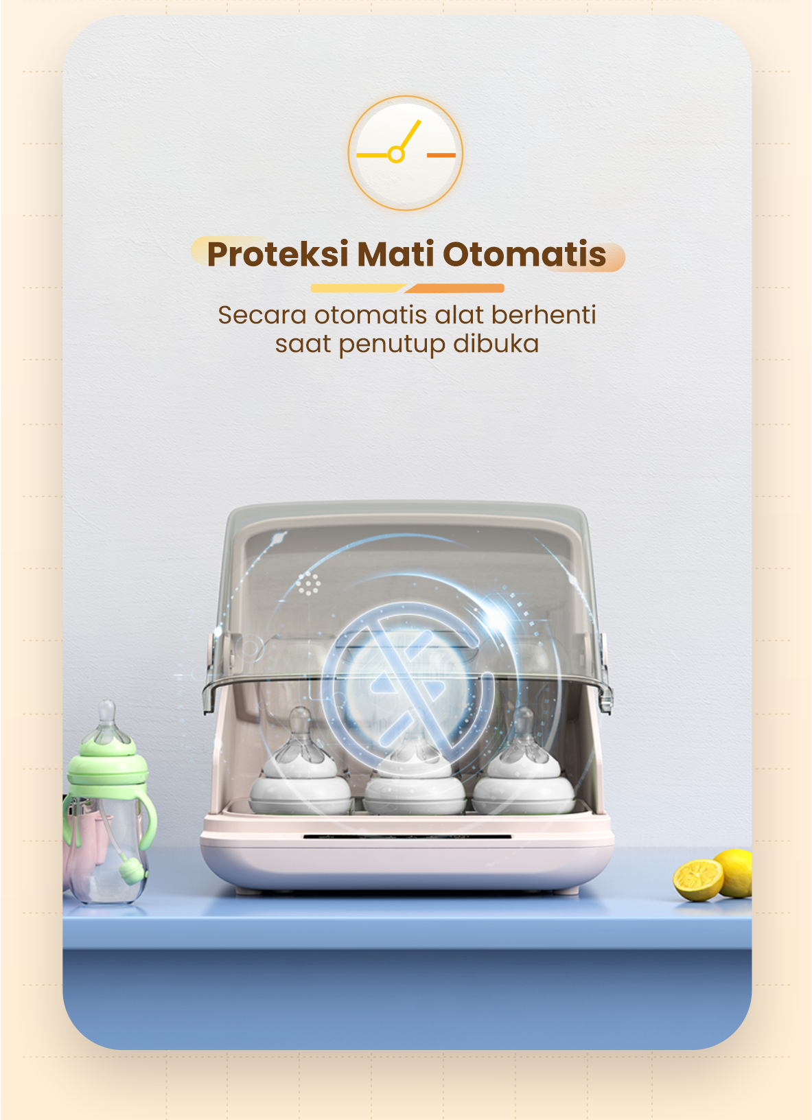 Jual Emily UV Sterillizer & Dryer 6L 60W Low Watt / Sterillizer Botol Bayi / Pengering Alat Bayi ...