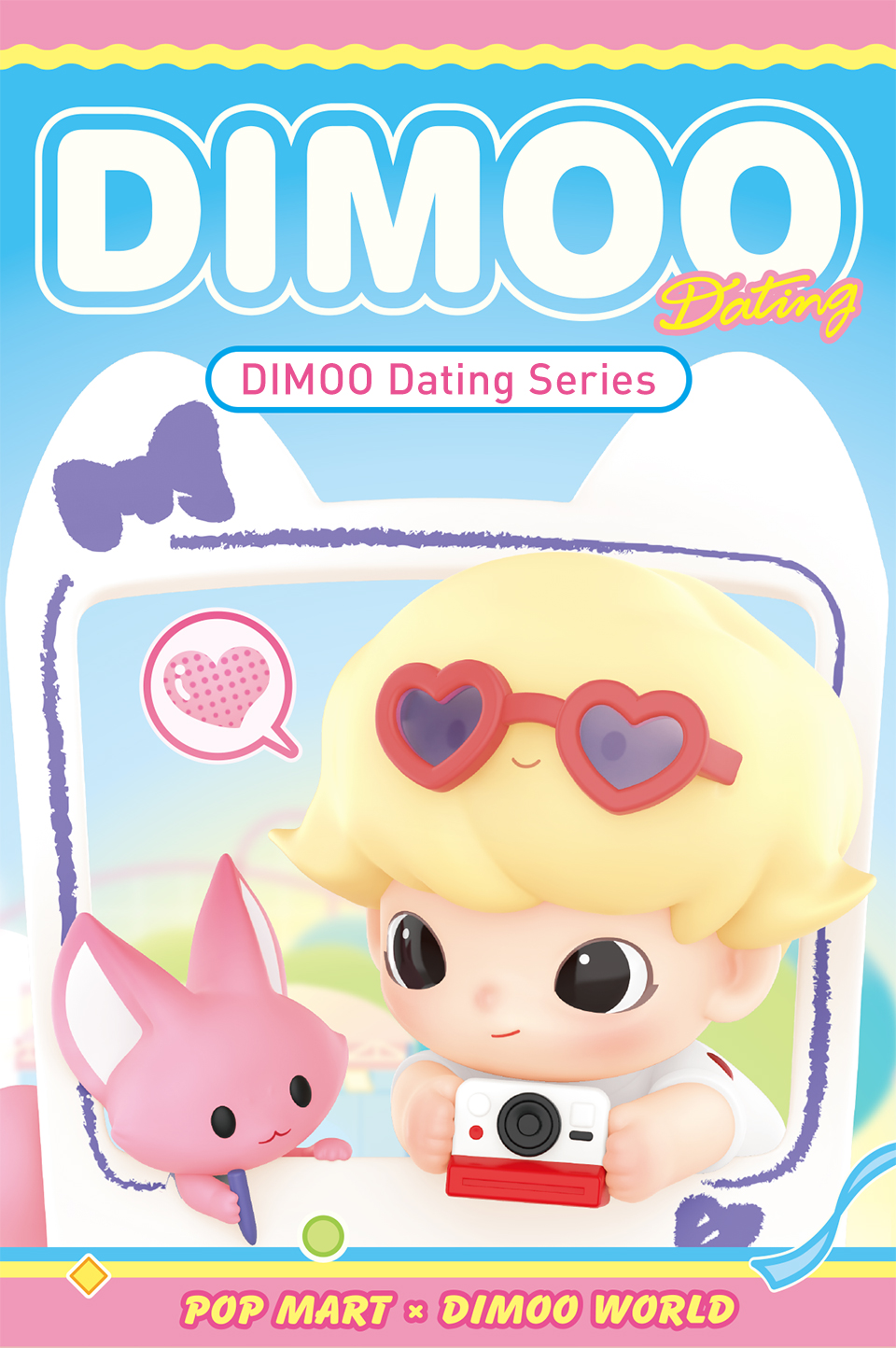 Jual POP MART Dimoo Dating Series Blind Box Action Toys Figure Birthday ...