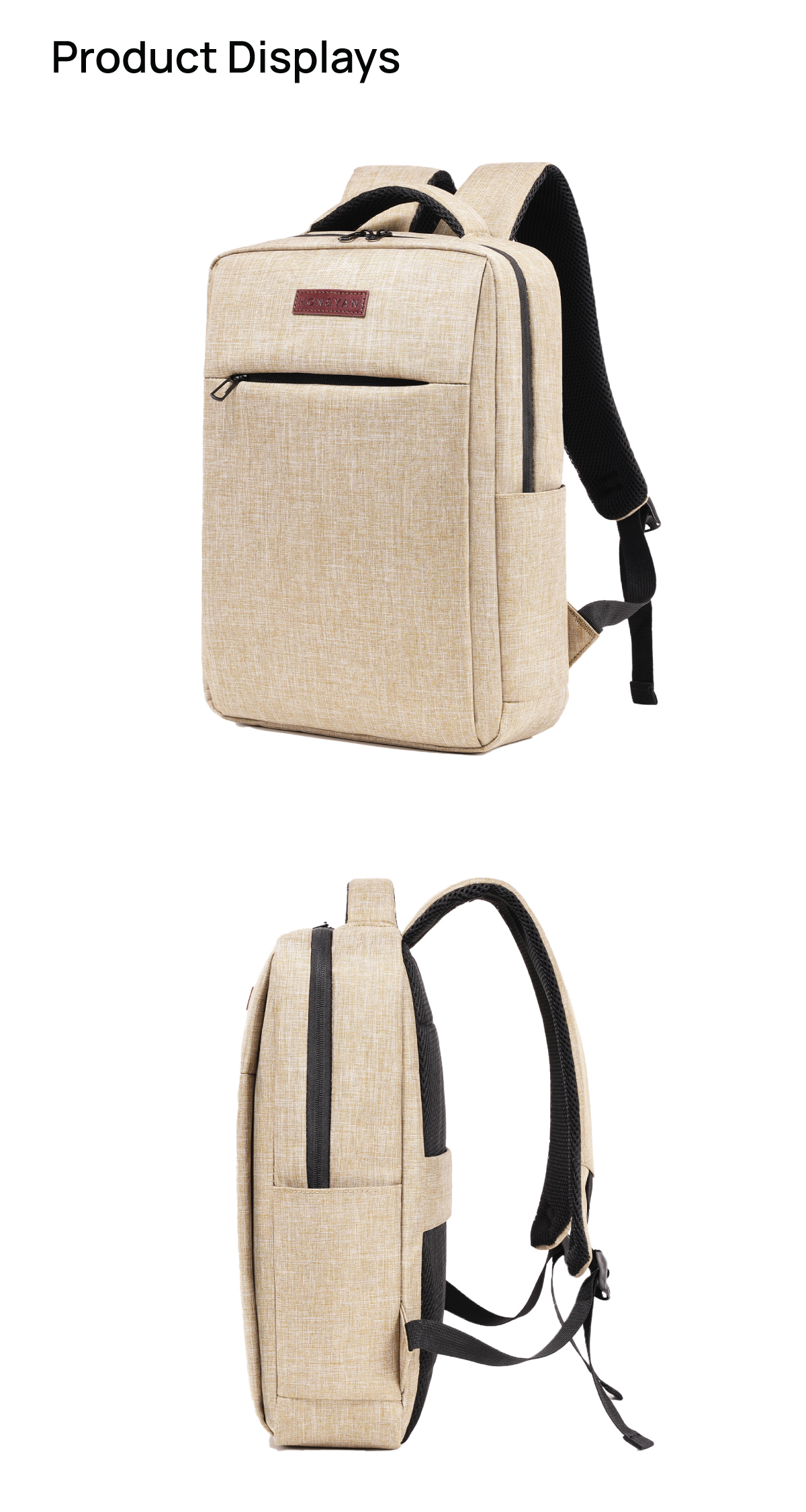 Jual HONYAN Tas Ransel Laptop Wanita 12"/13"/14"/15"/16" Tas Backpack ...