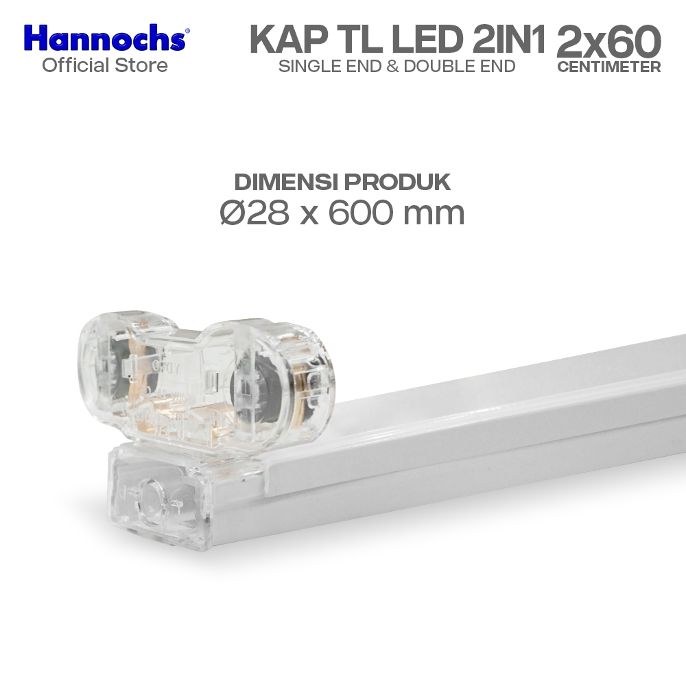 Jual Hannochs Lampu Kap TL 2in1 - Single End & Double End | Shopee ...