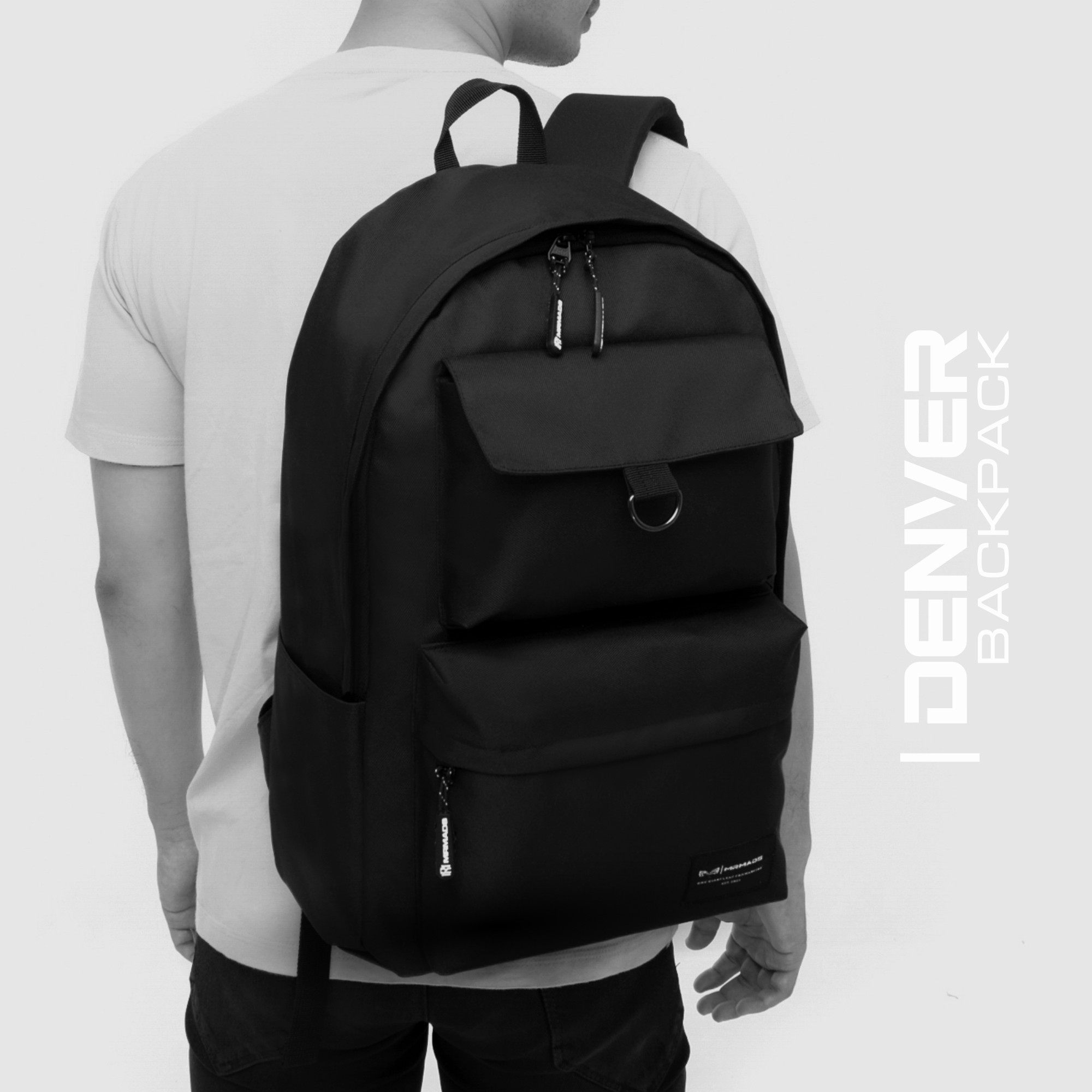 Jual Mr Mads - Denver Backpack Tas Ransel Laptop Pria Wanita Tas Punggung Perempuan Tas Sekolah ...