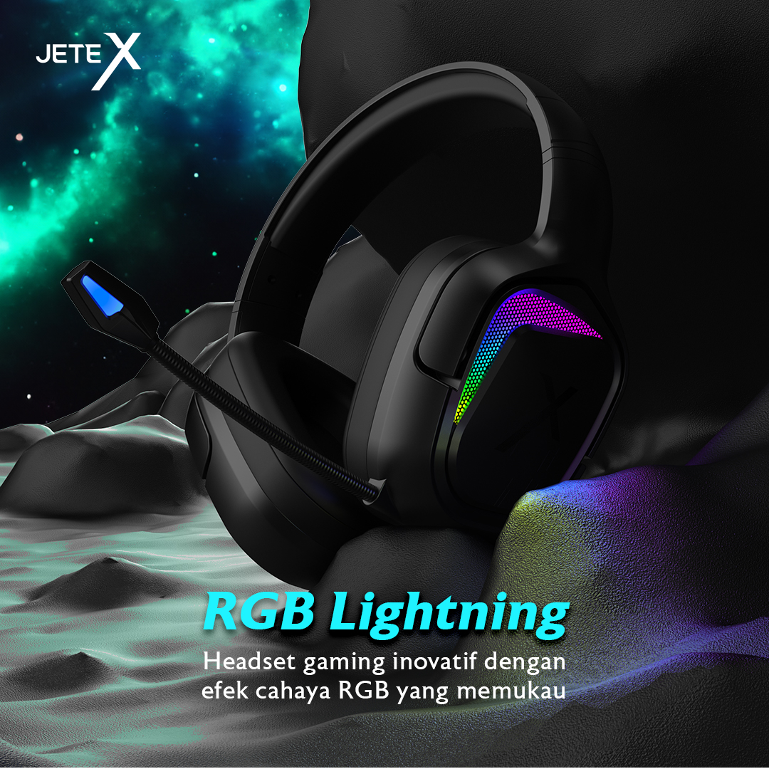 Jual Headset Headphone Gaming JETEX G6 Omnidirectional Mic with Noise ...