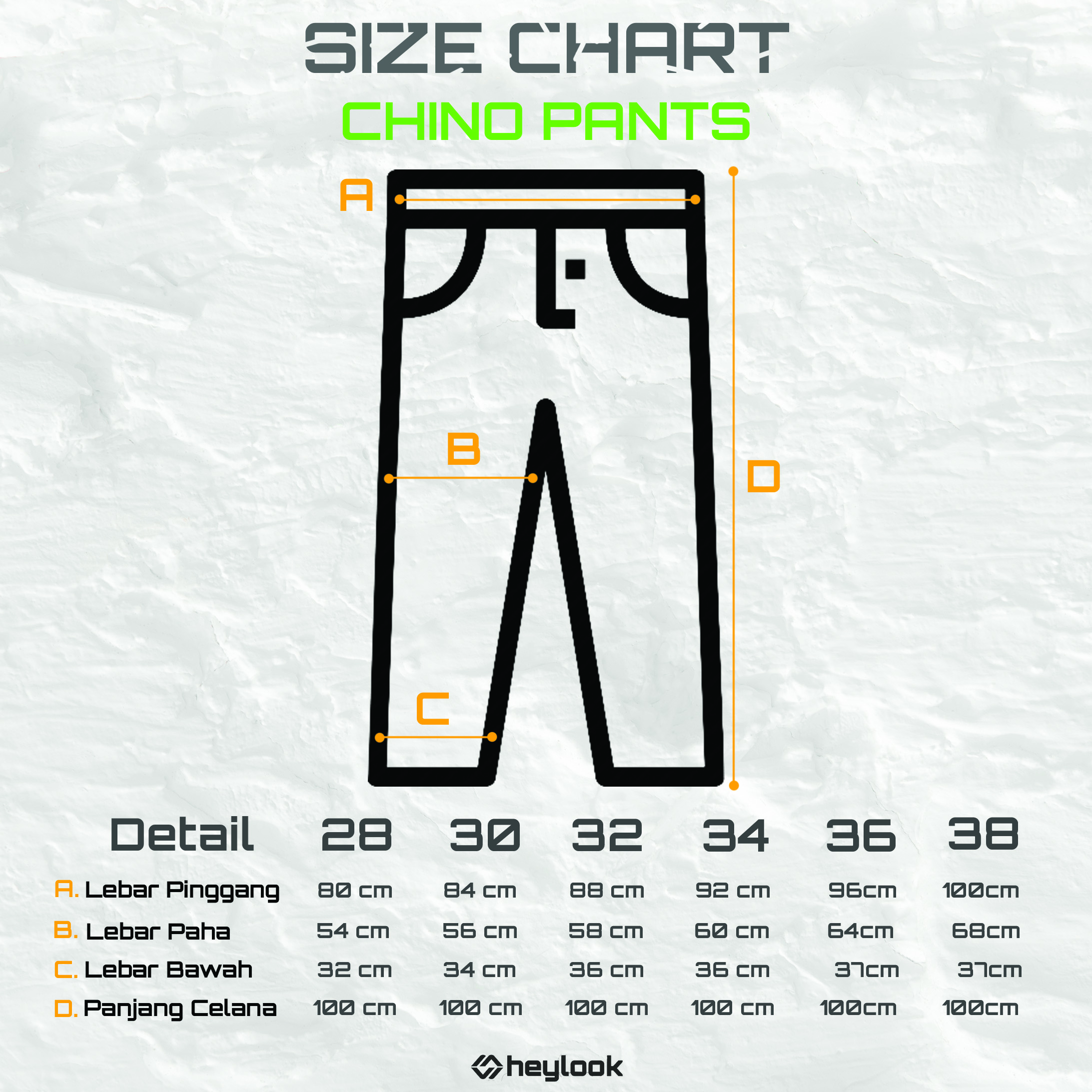 Jual (Super Live Sale) - Celana Chino Panjang Pria Chino Long Pants Chino Heylook Celana Kerja ...