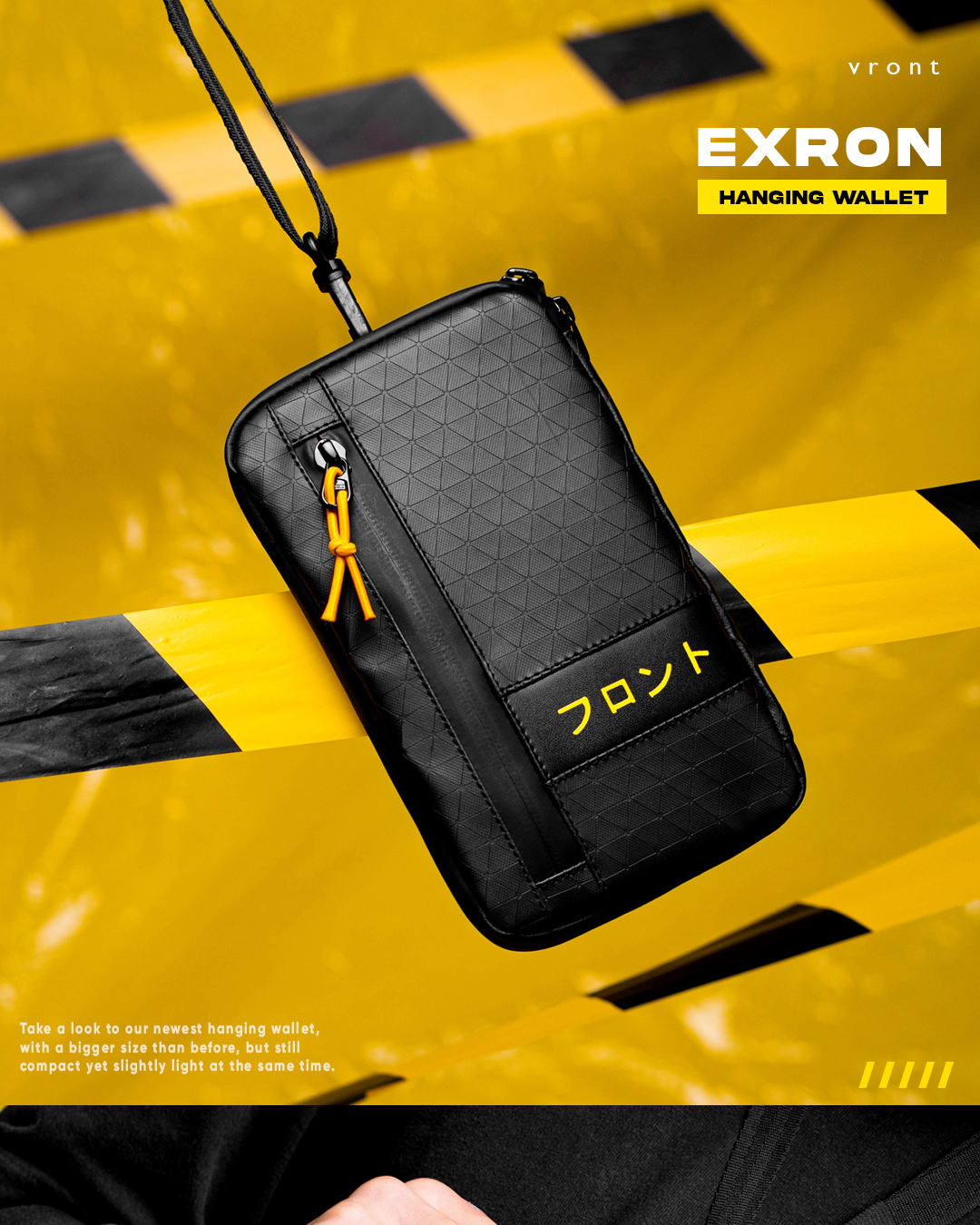 Jual VRONT - Hanging Wallet - Exron Yellow | Shopee Indonesia