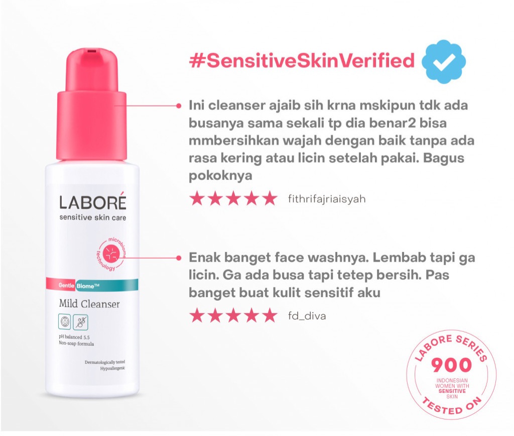 Jual [Abel's Pregnancy Kit] LABORÉ Sensitive Skin Care GentleBiome ...