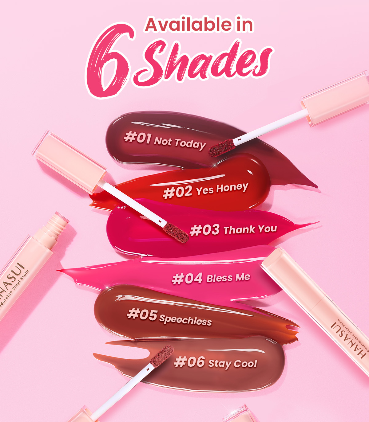 Jual Hanasui Glazedorable Vinyl Stain Special Bundling | Shopee Indonesia