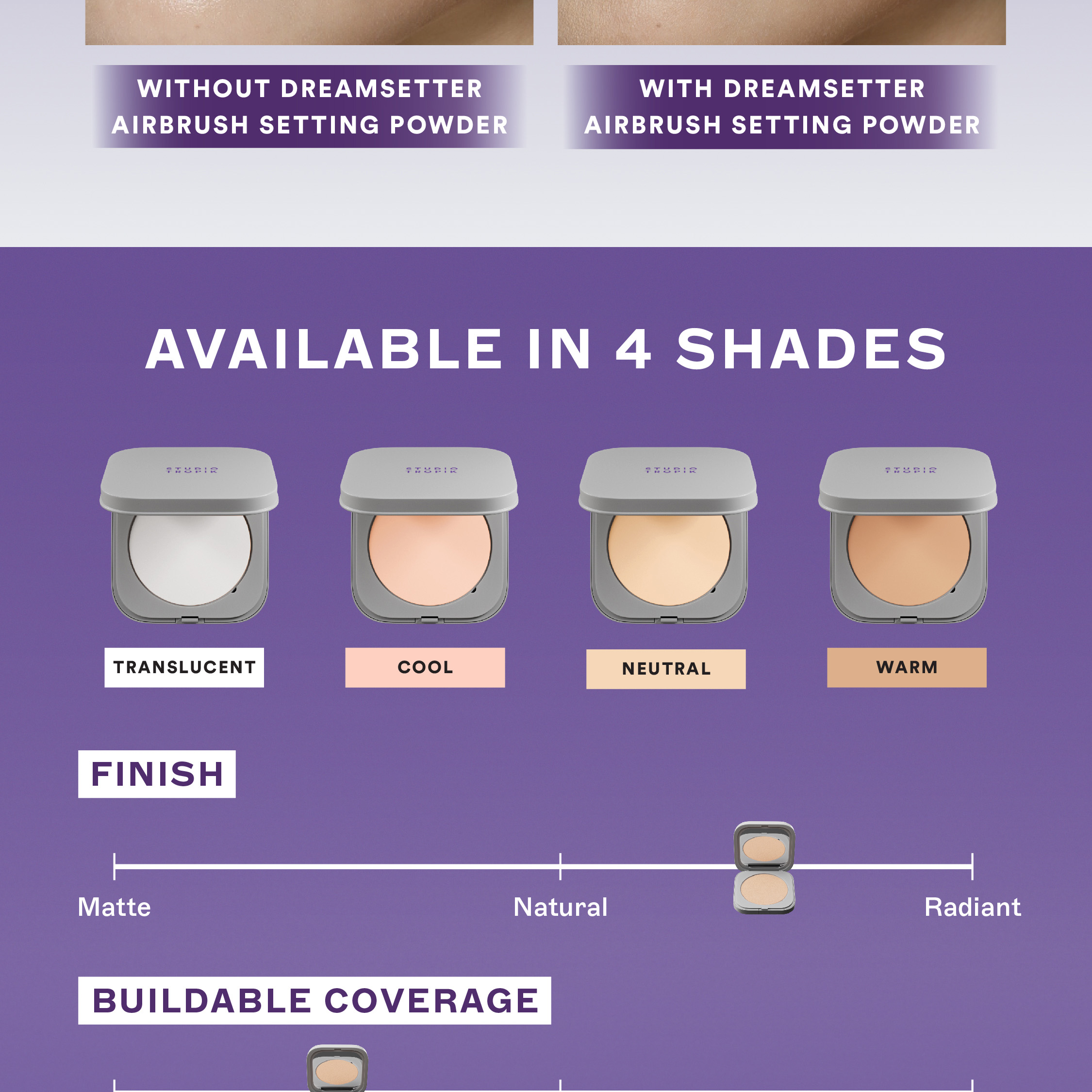 Jual Studio Tropik DreamSetter Airbrush Setting Powder | Shopee Indonesia