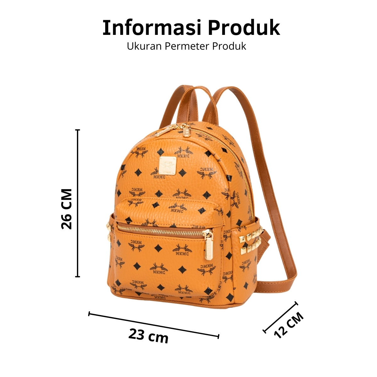 Jual MKMC Tas Ransel Wanita Import Branded Tampil Stylish Tas Gendong ...