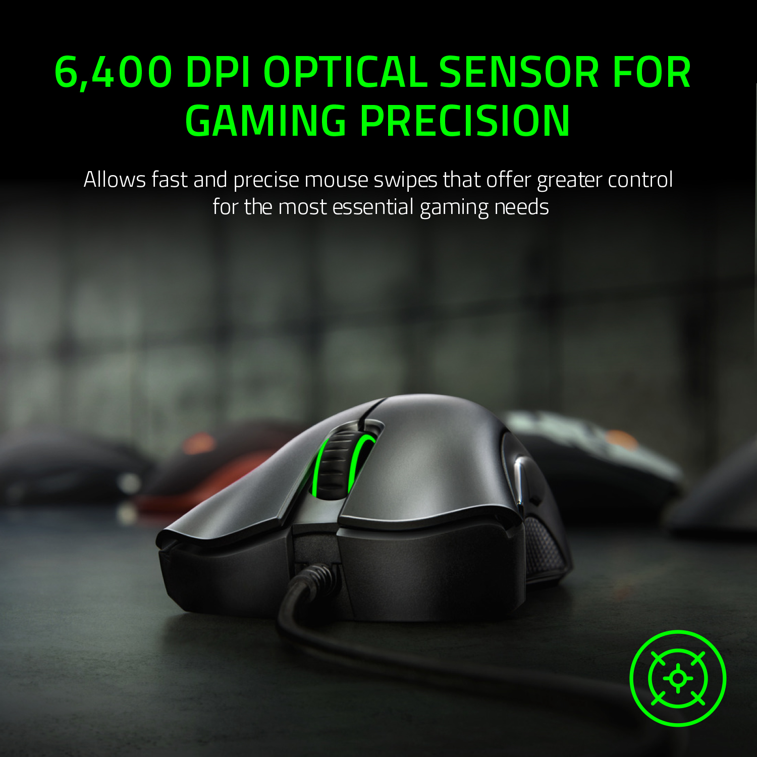 Jual Razer DeathAdder Essential BLACK - Essential gaming mouse with ...