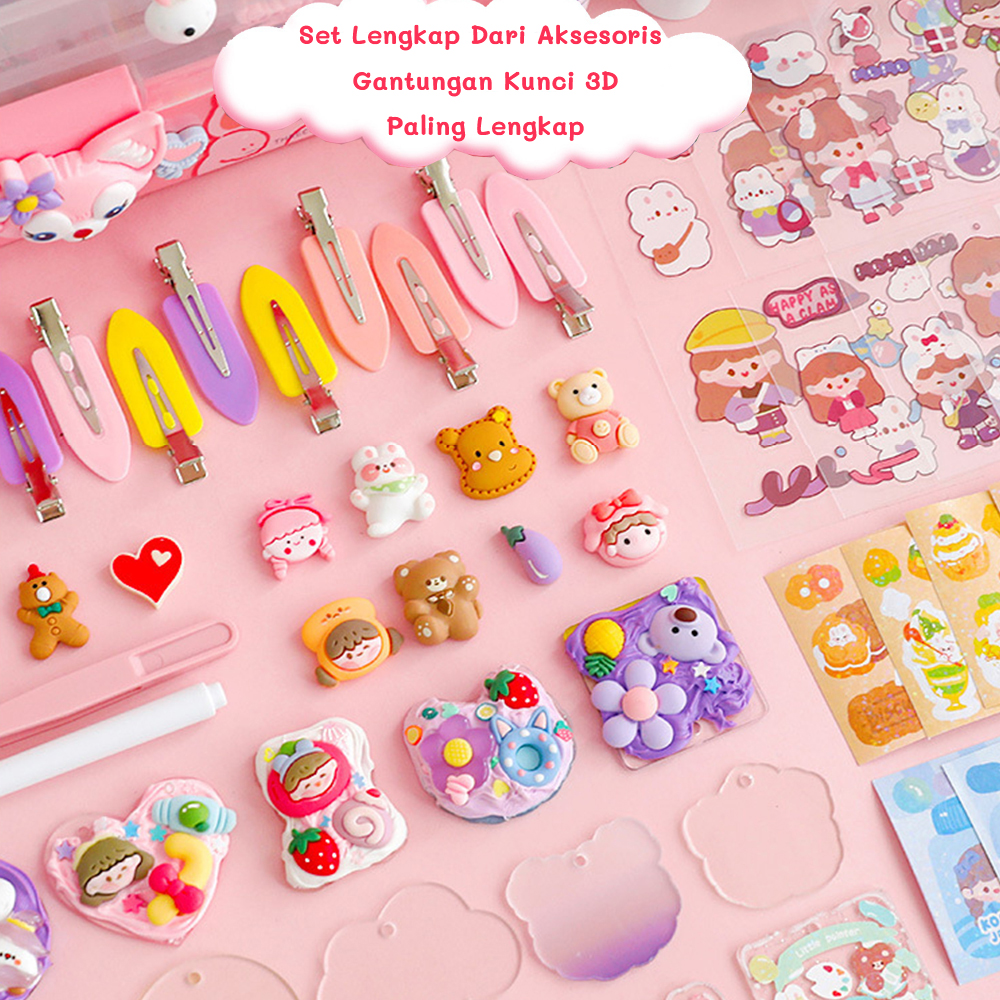Jual Tatajoy [Plus]DIY Gooka Set Cream Gum Stiker Anak Set Alat Tangan ...
